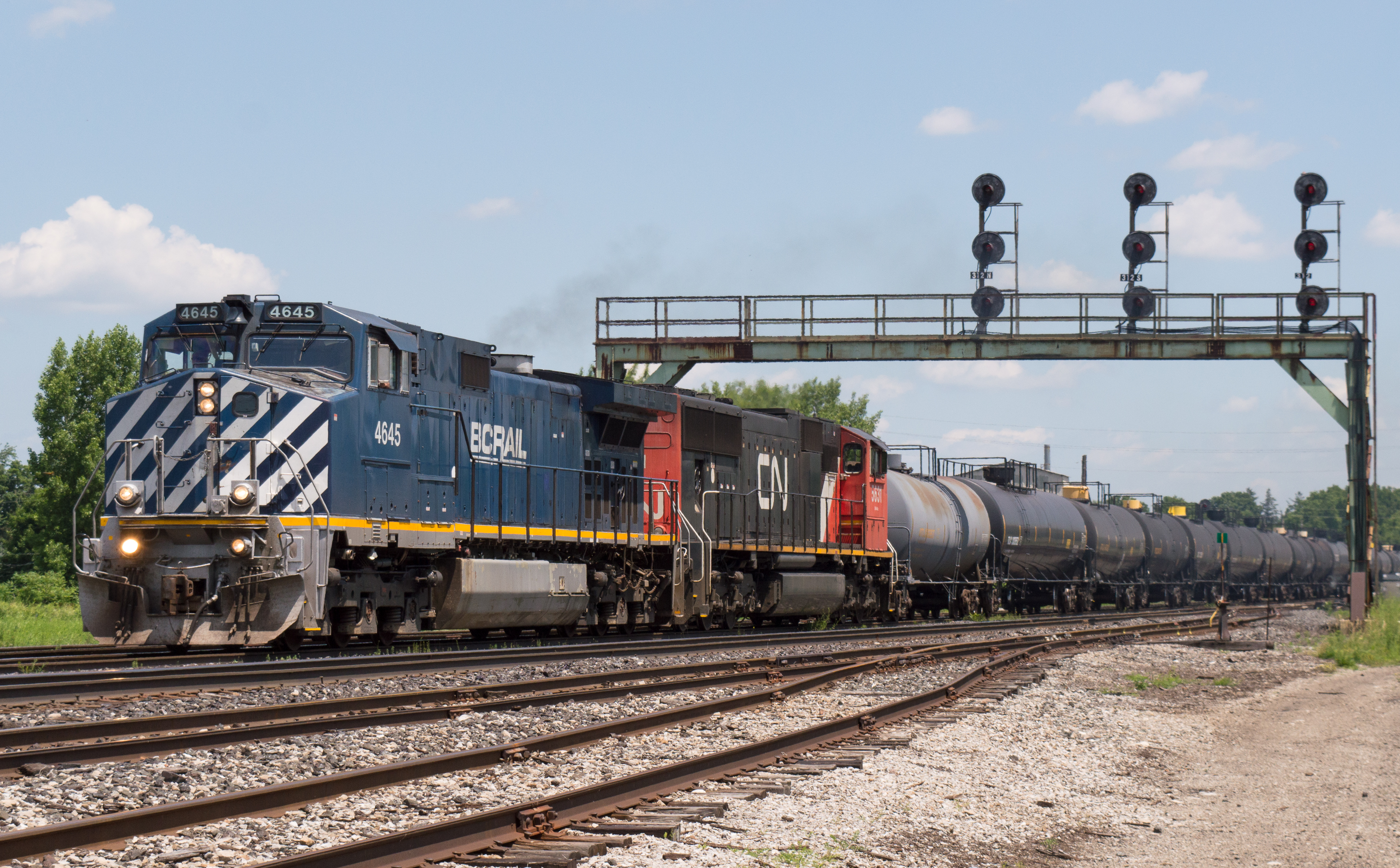 Railpictures.ca - Joseph Bishop Photo: The return of CN 331 has meant ...