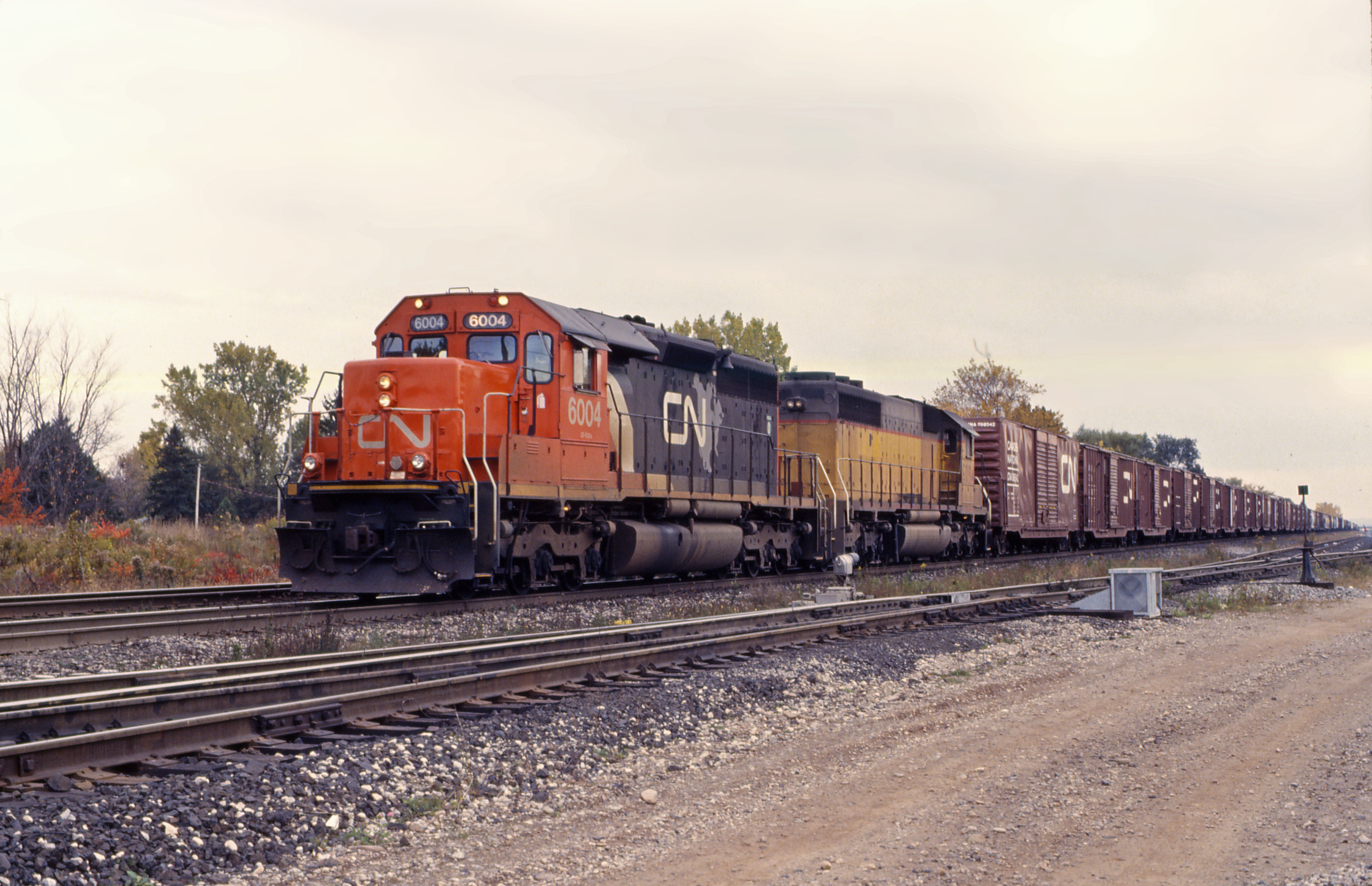 Railpictures.ca - Doug Page Photo: In the early 1990s, CN embarked on a ...