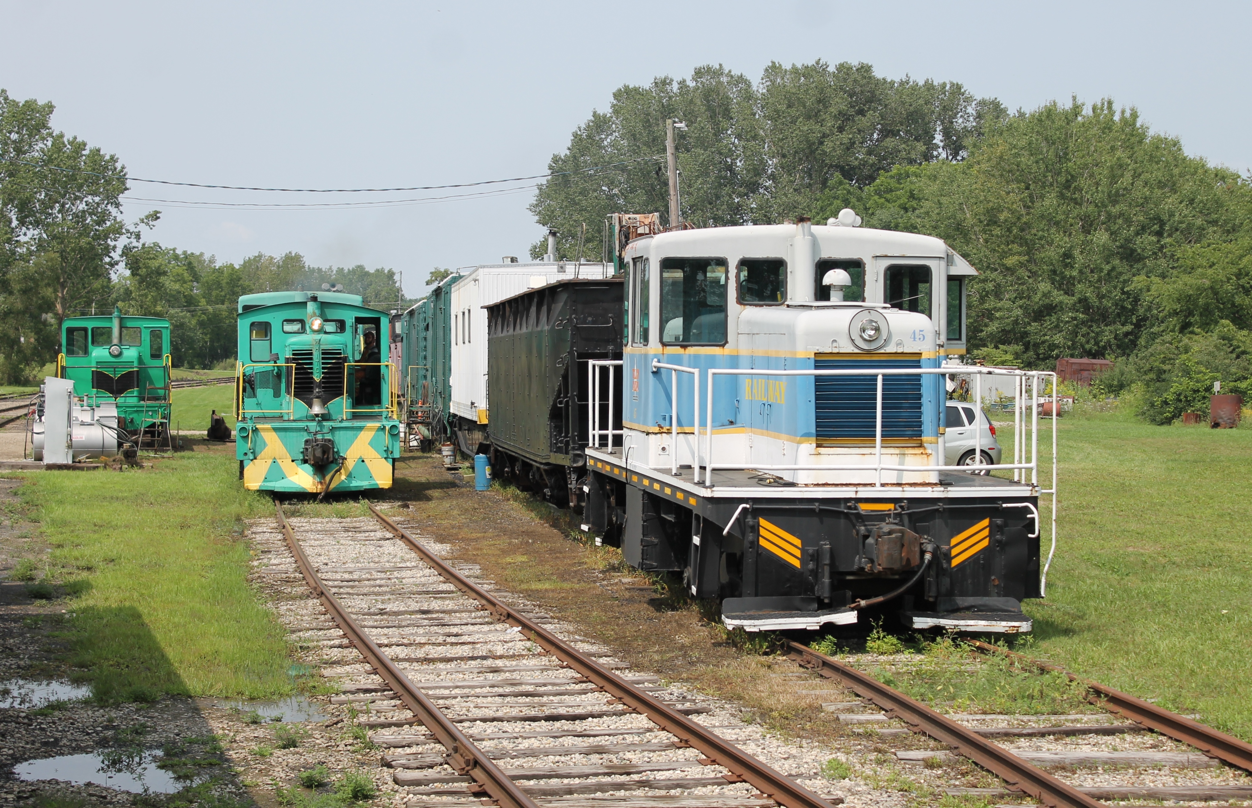 Railpictures.ca - Luke Bellefleur Photo: While on the 1430 departure ...