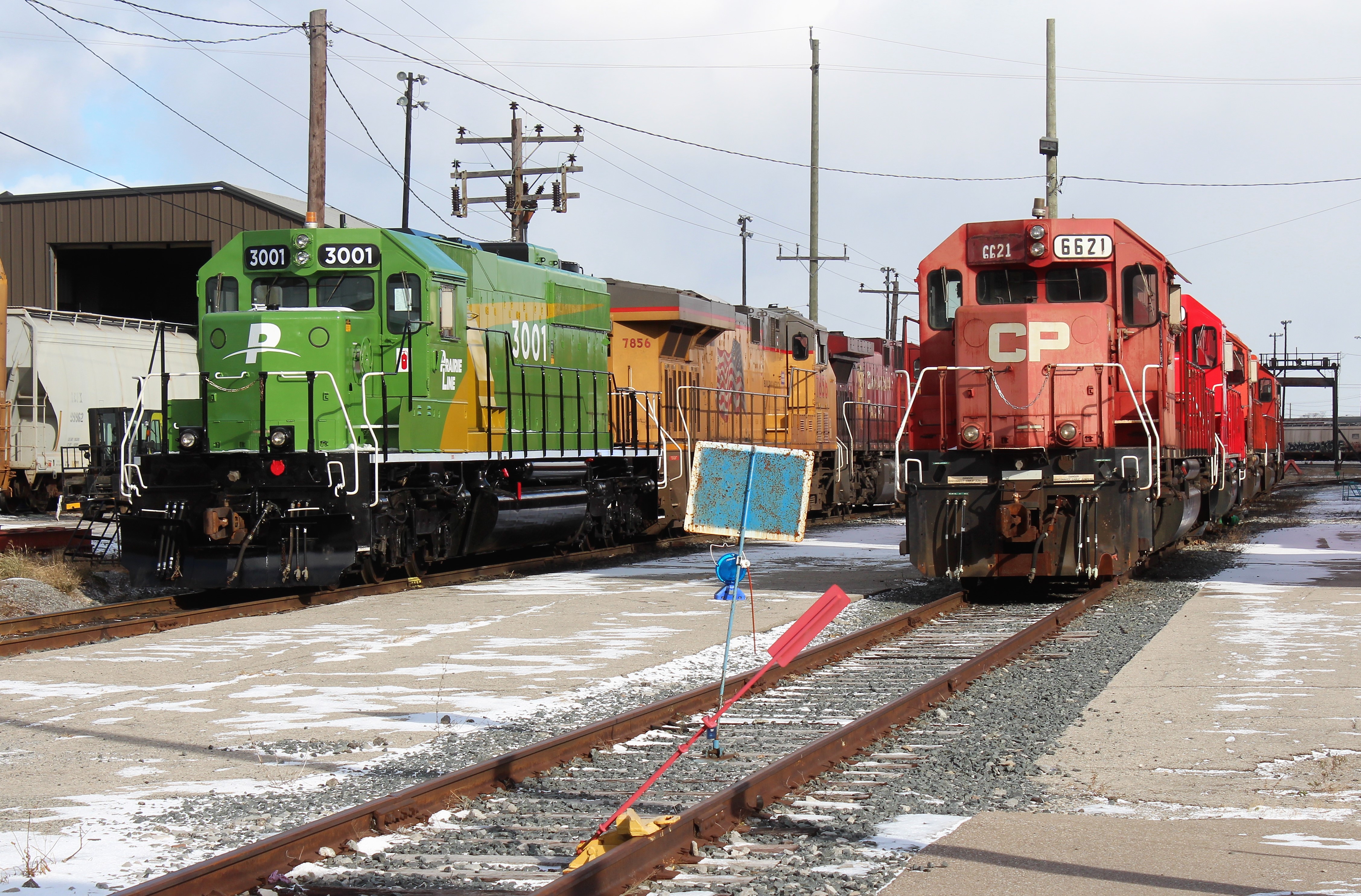 Railpictures.ca - Paul Santos Photo: Freshly painted ex SOO/CP SD40-2 ...