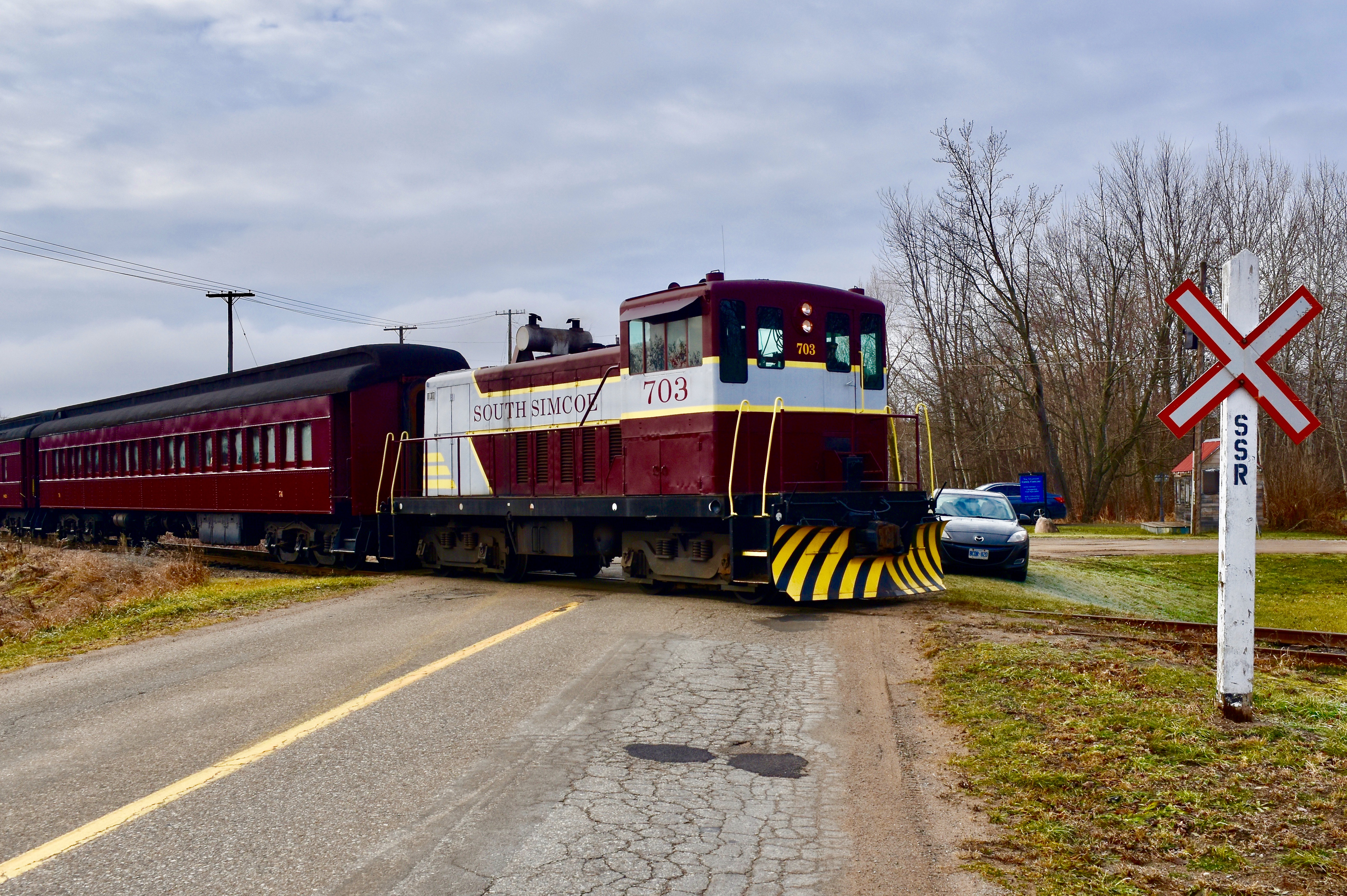 Railpictures.ca - Vintage2000 Photo: South Simcoe Railway’s Historic GE ...