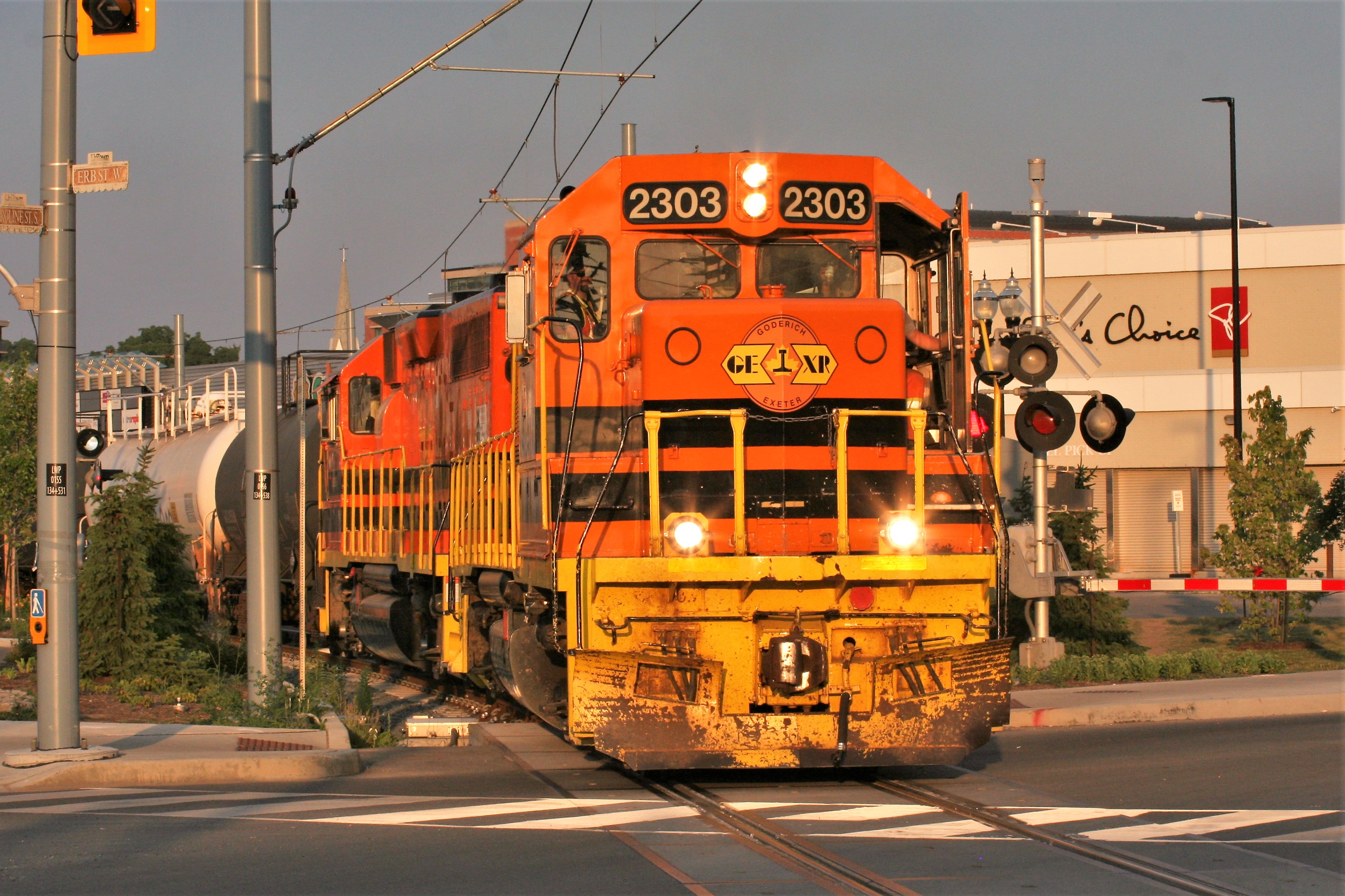 Railpictures.ca - Jason Noe Photo: Goderich-Exeter Railway train 584 ...