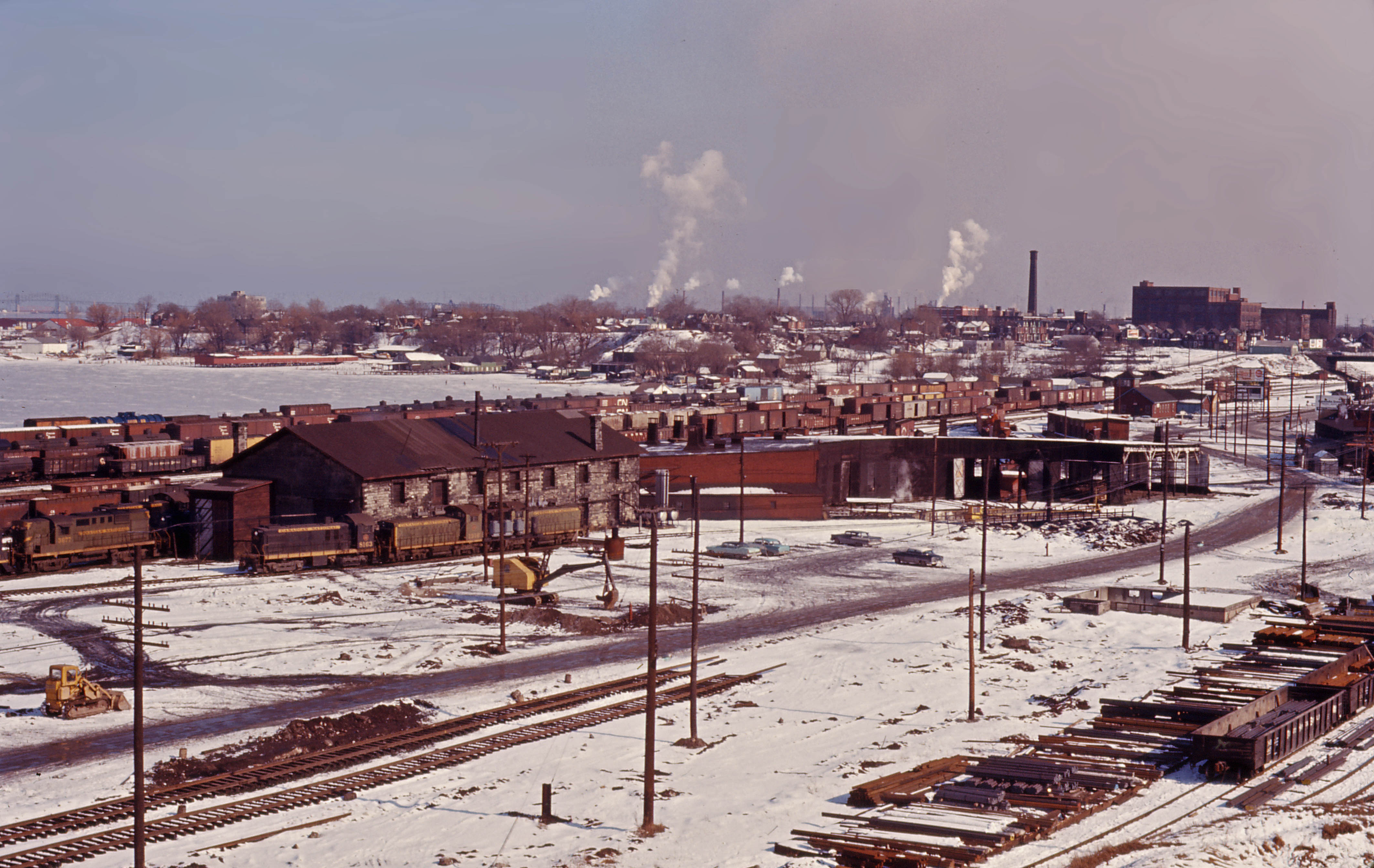 Railpictures.ca - Doug Page Photo: In the year 1964, CN’s facilities in ...