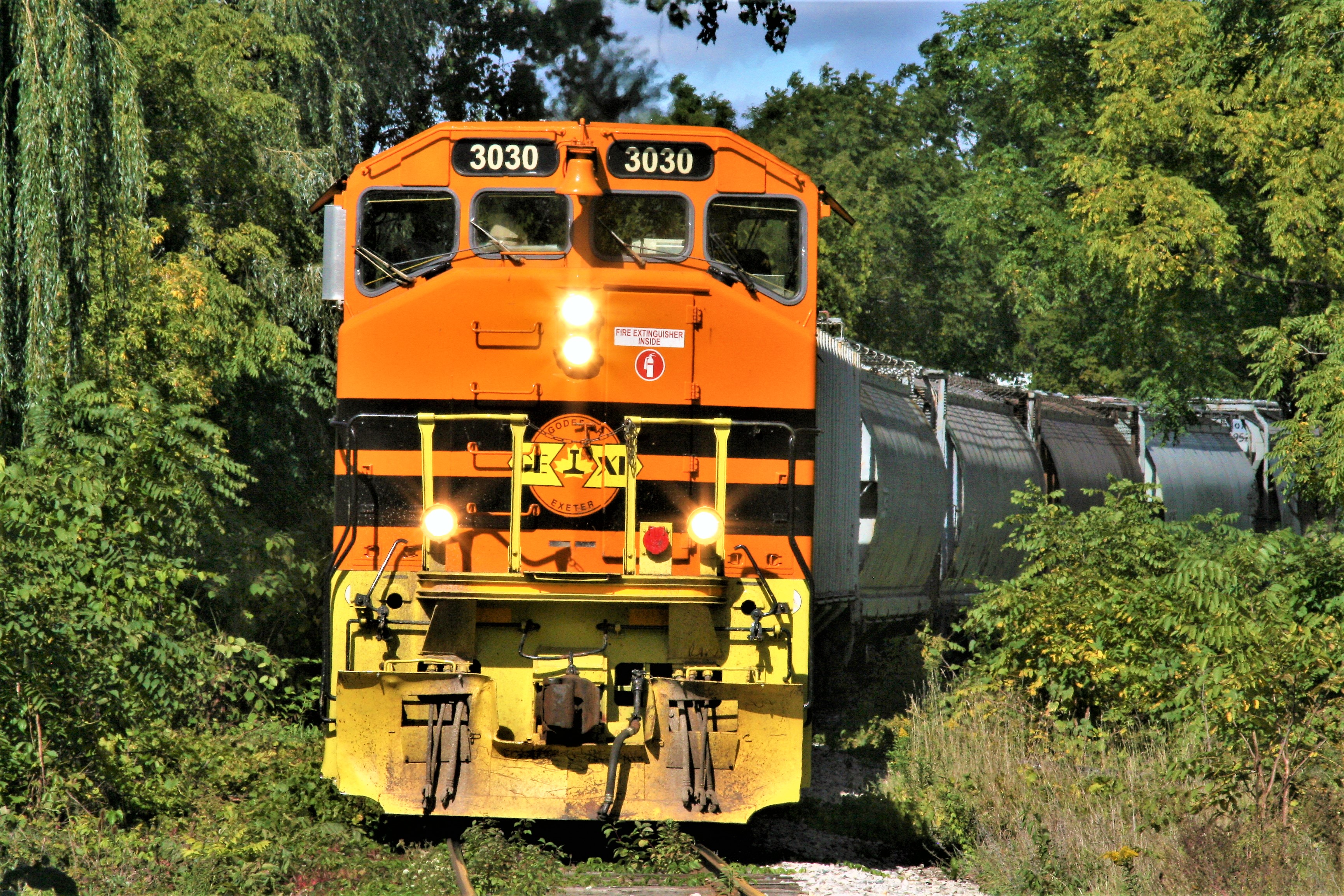 Railpictures.ca - Jason Noe Photo: Goderich-Exeter Railway (GEXR) train ...