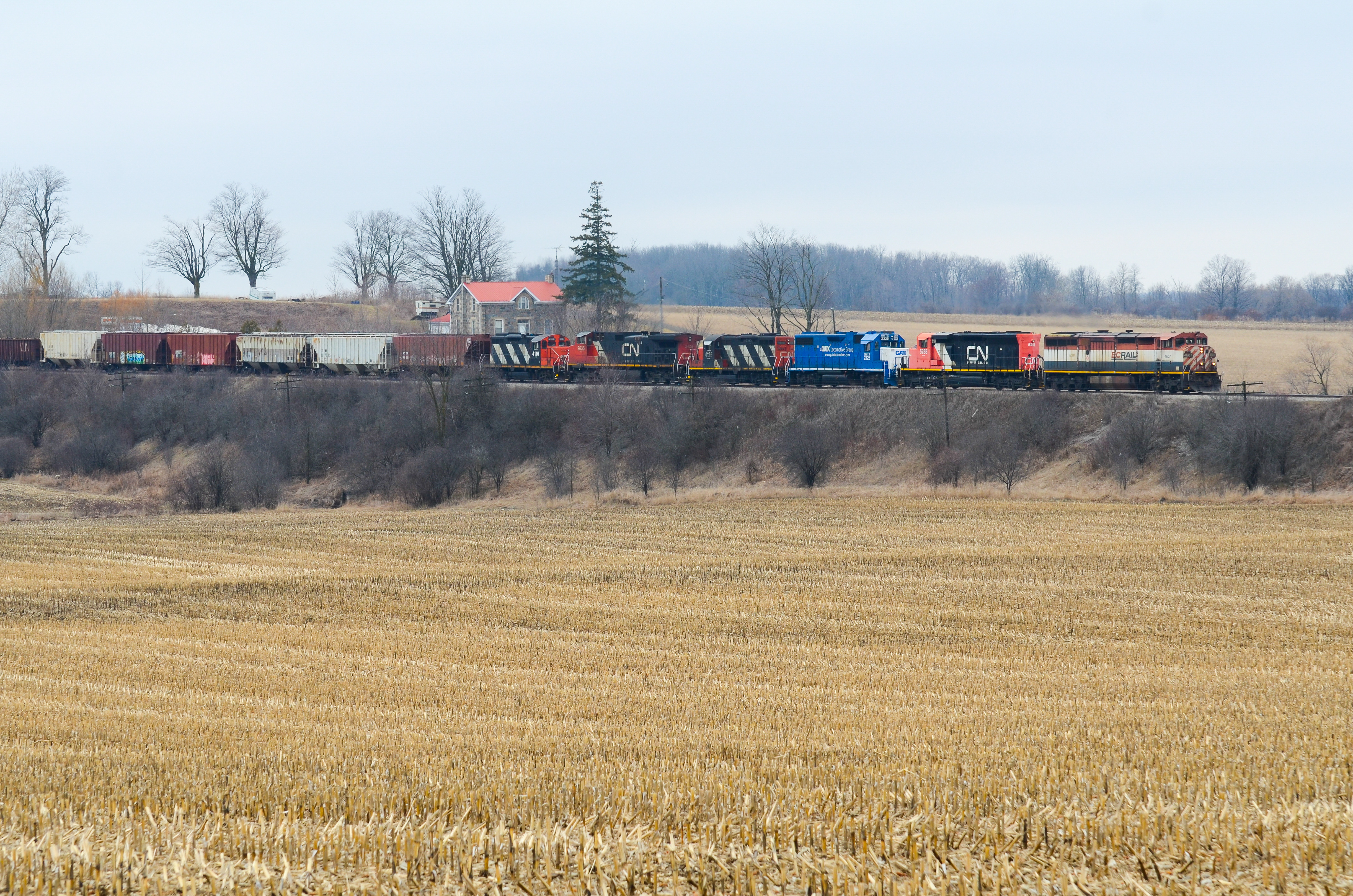 Railpictures.ca - Liam Dumancic Photo: Stalling at Acton the previous ...