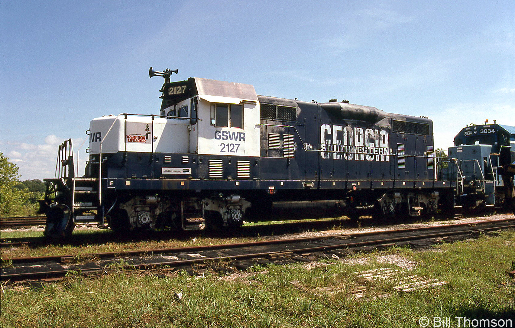 Railpictures.ca - Bill Thomson Photo: Georgia Southwestern GP7u 2127 is ...