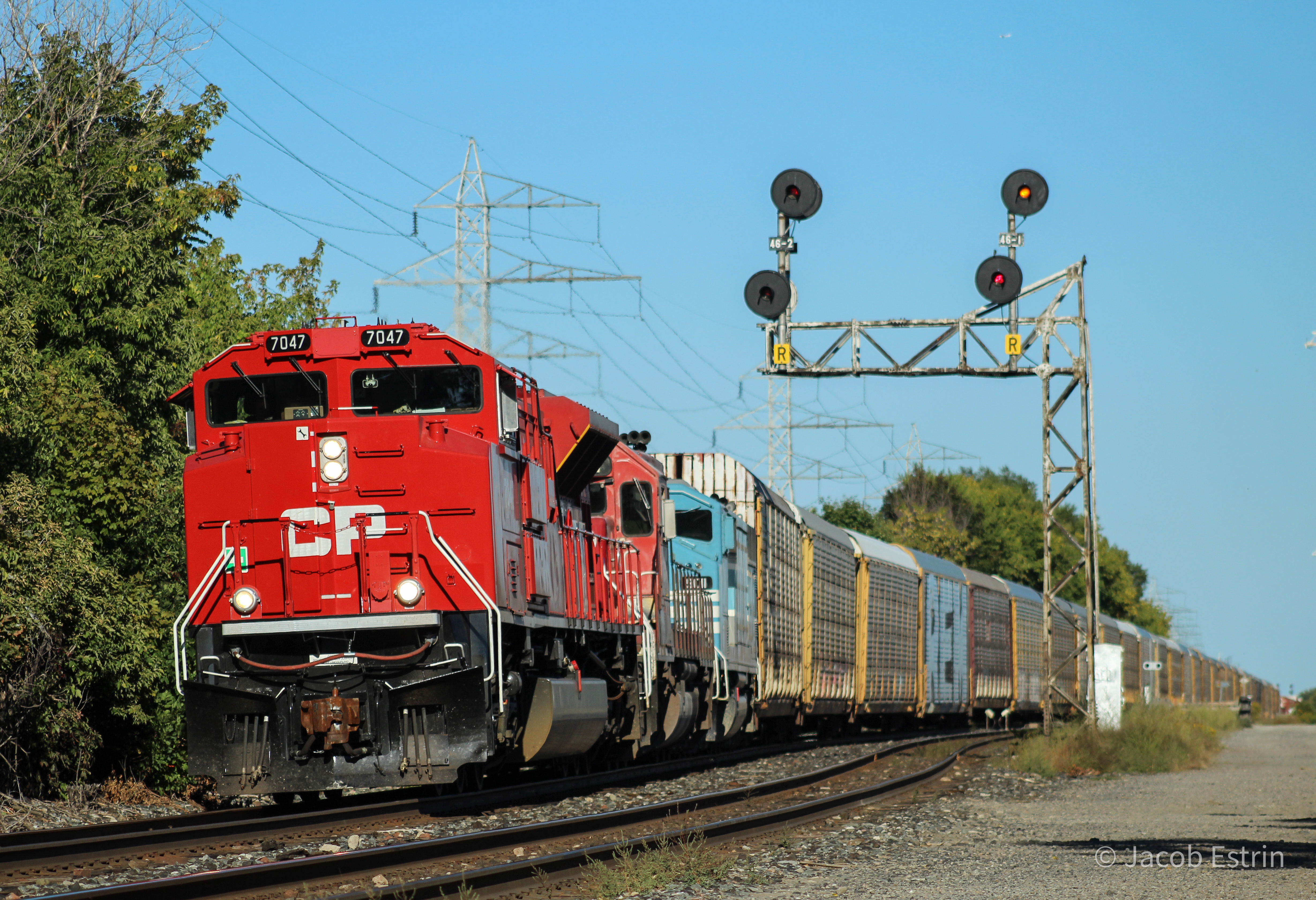 Railpictures.ca - J.E. Photo: 421 Today was combined with a CP GPS ...