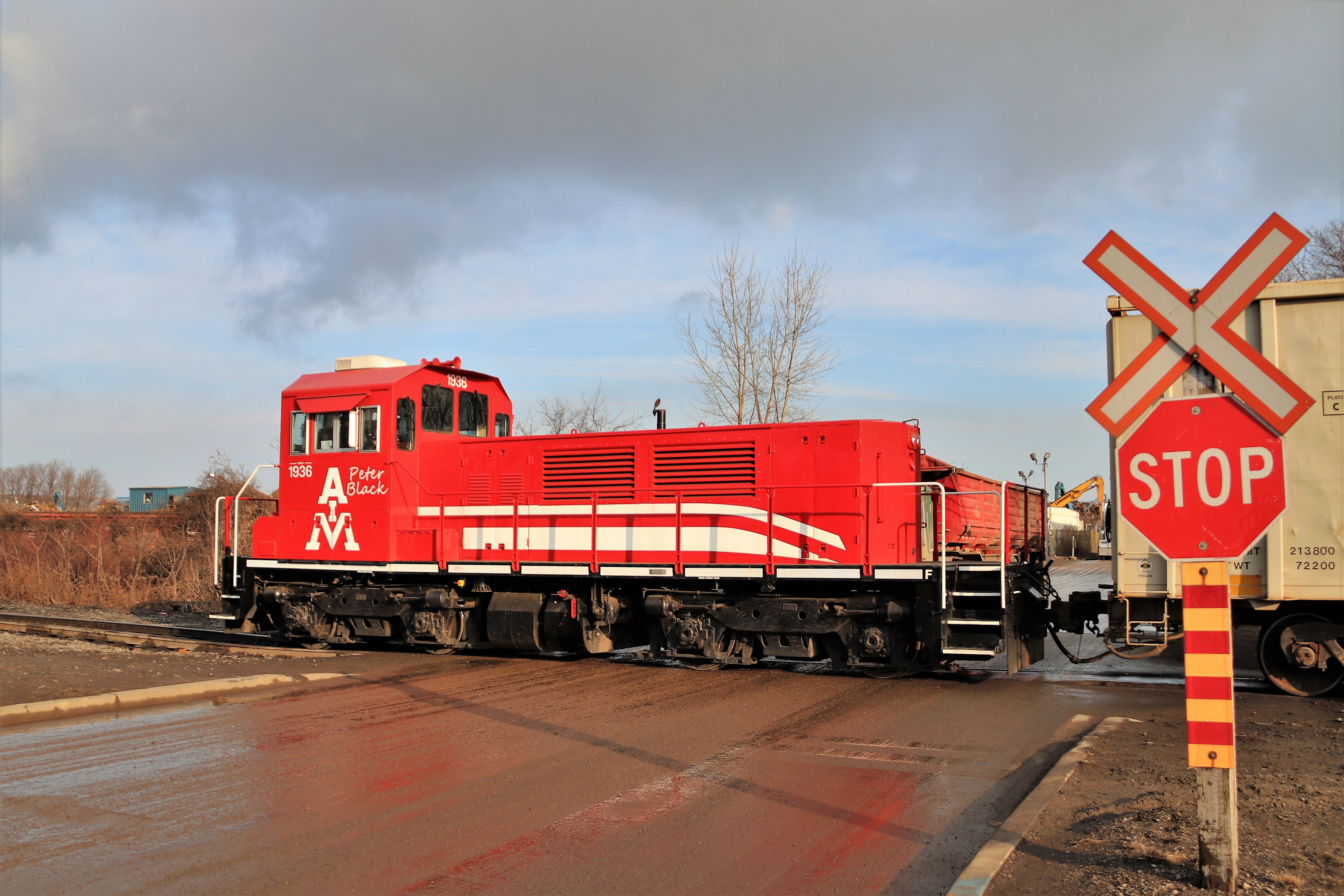 Railpictures.ca - Bill Purdy Photo: After stopping at Tim Hortons, we ...