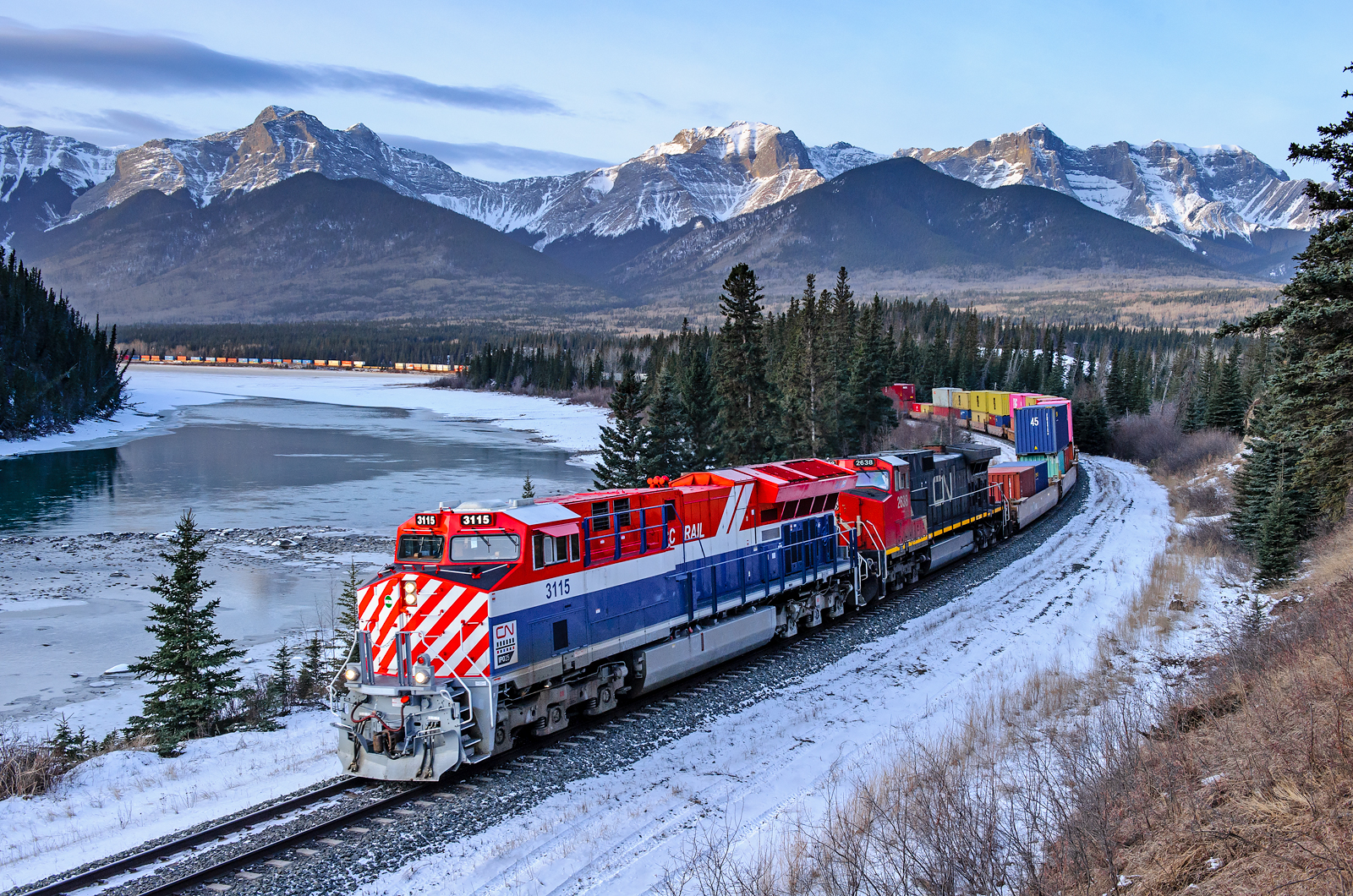 Railpictures.ca - Tim Stevens Photo: Painted in BC Rail heritage ...