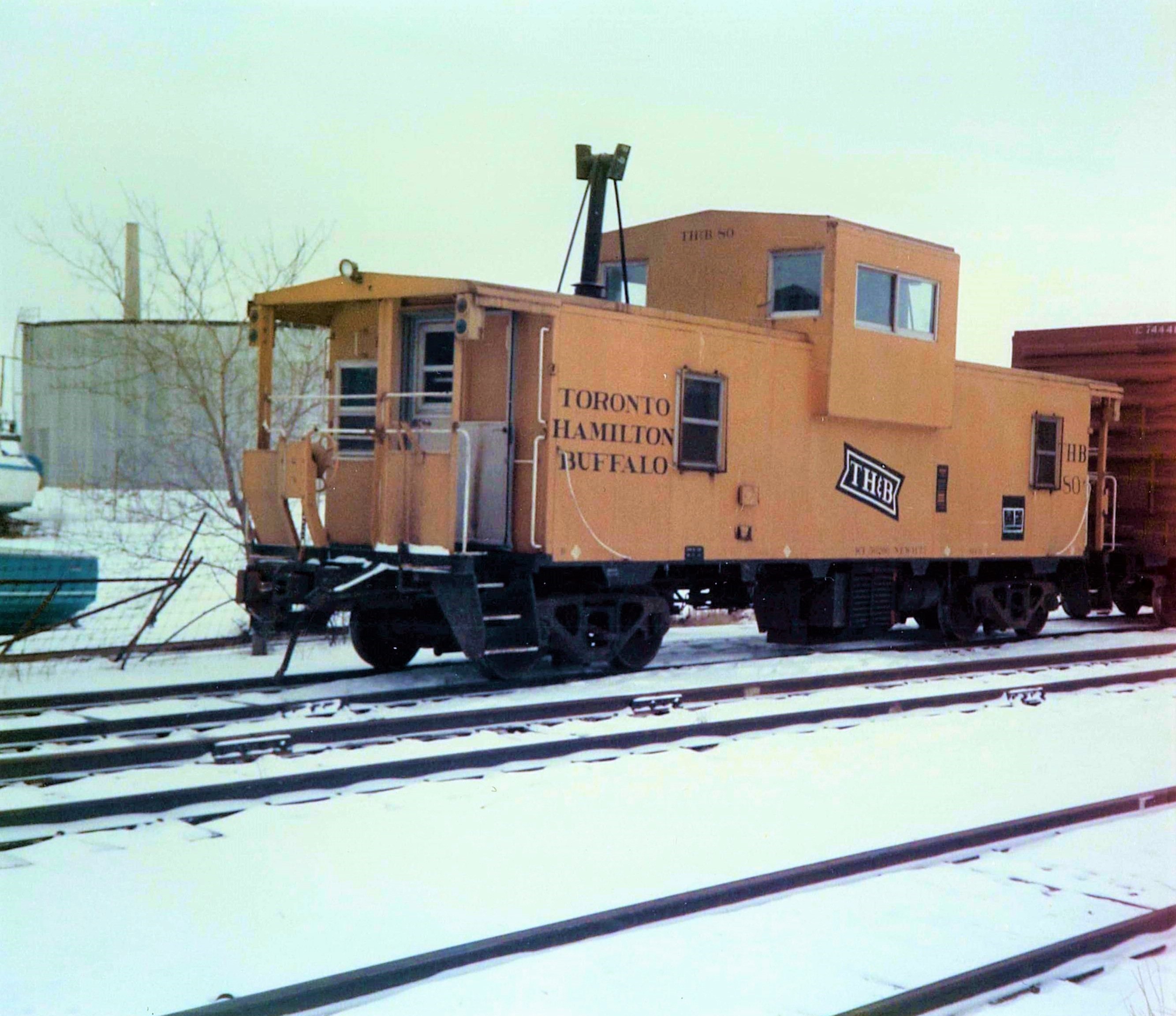 Railpictures.ca - Michael Klauck Photo: Here is a look back at TH&B Van ...