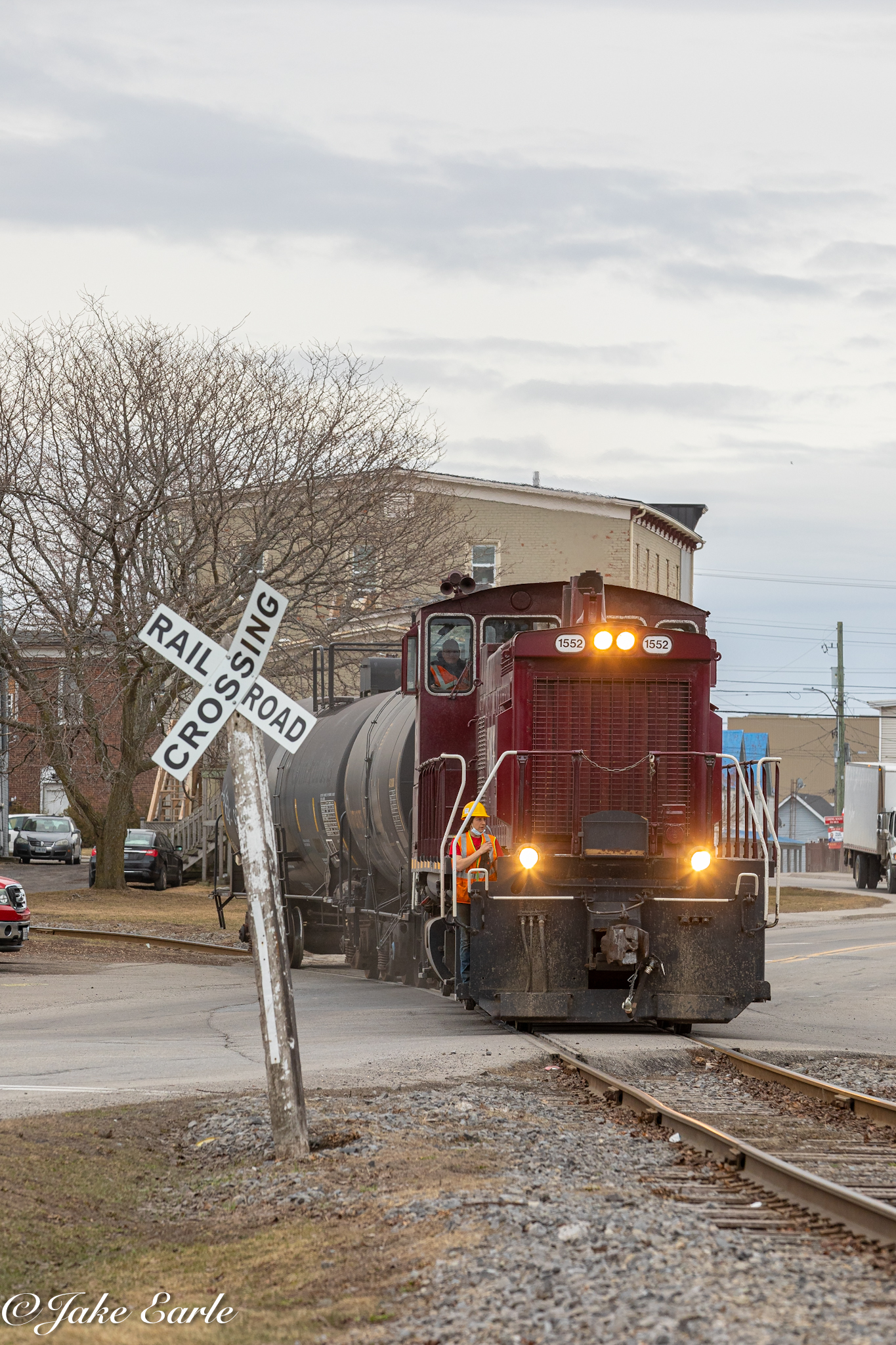 Railpictures.ca - Jake Earle Photo: Cardinal’s Ingredion switcher comes ...