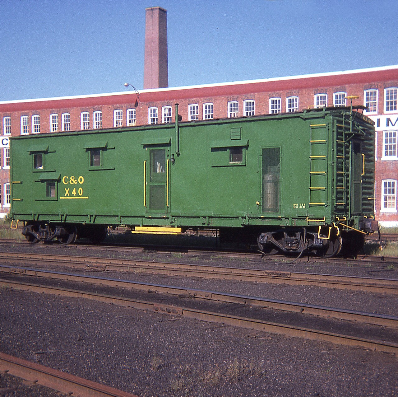 Railpictures.ca - A.W.Mooney Photo: Rather nice looking old C&O camp ...
