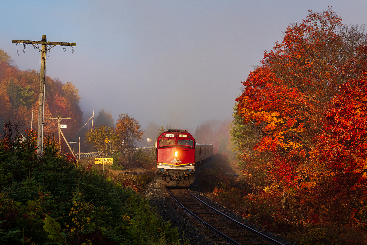 Railpictures.ca - Ryan Gaynor Photo: Early morning light, vibrant ...