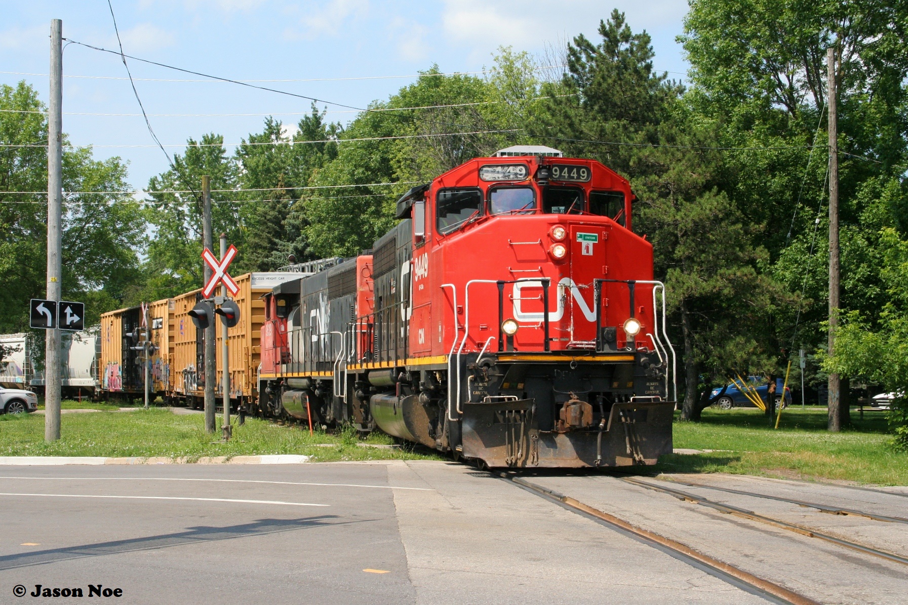 Railpictures.ca - Jason Noe Photo: Back when CN L568 would run Sunday’s ...
