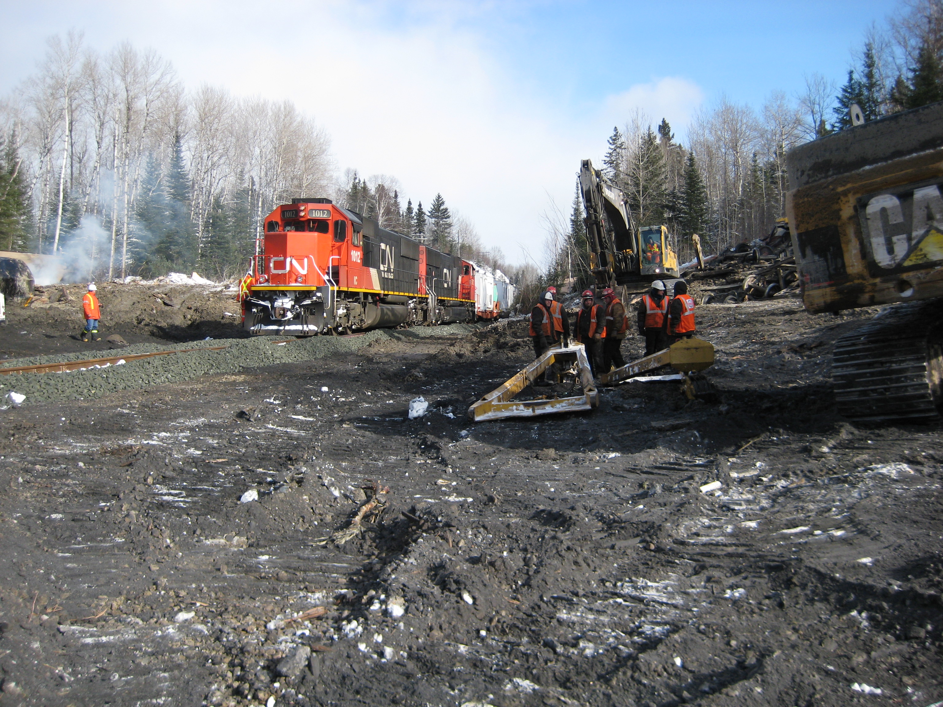 Railpictures.ca - Terry O'Shell Photo: On February 13th, 2009 M304 ...