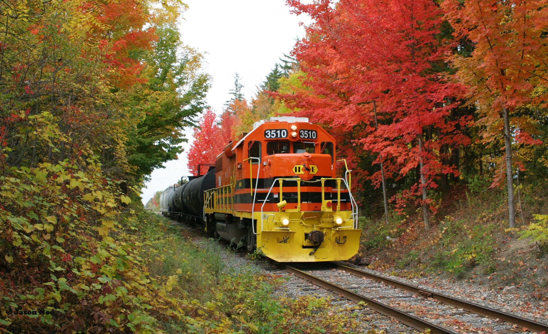 Railpictures.ca - Jason Noe Photo: Goderich-Exeter Railway train 583 ...