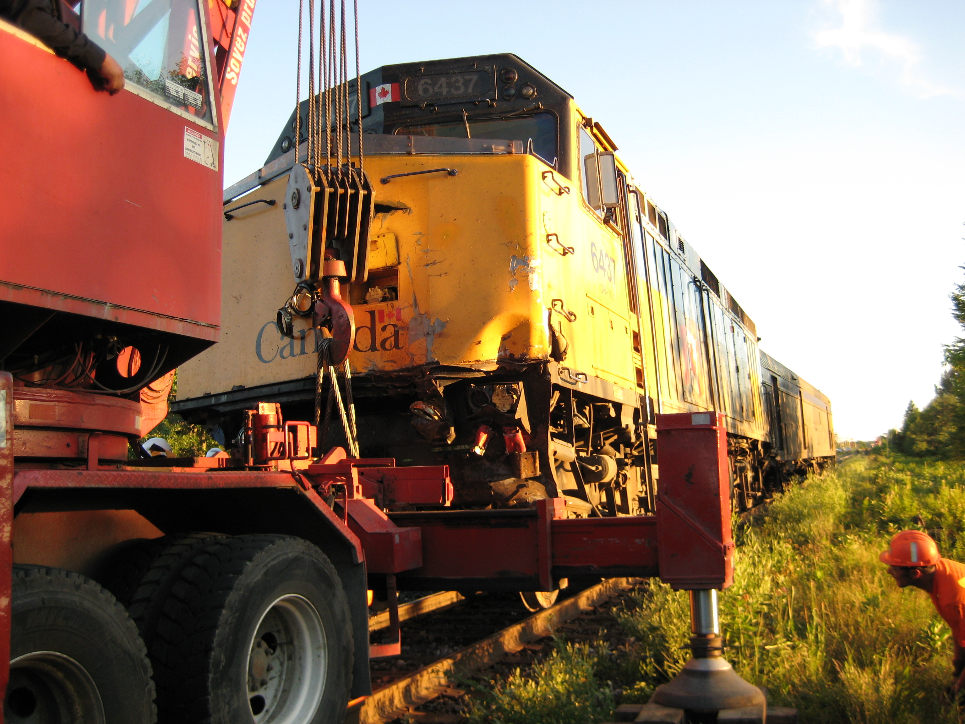 Railpictures.ca - Terry O'Shell Photo: Perkan Rail Services mobile ...