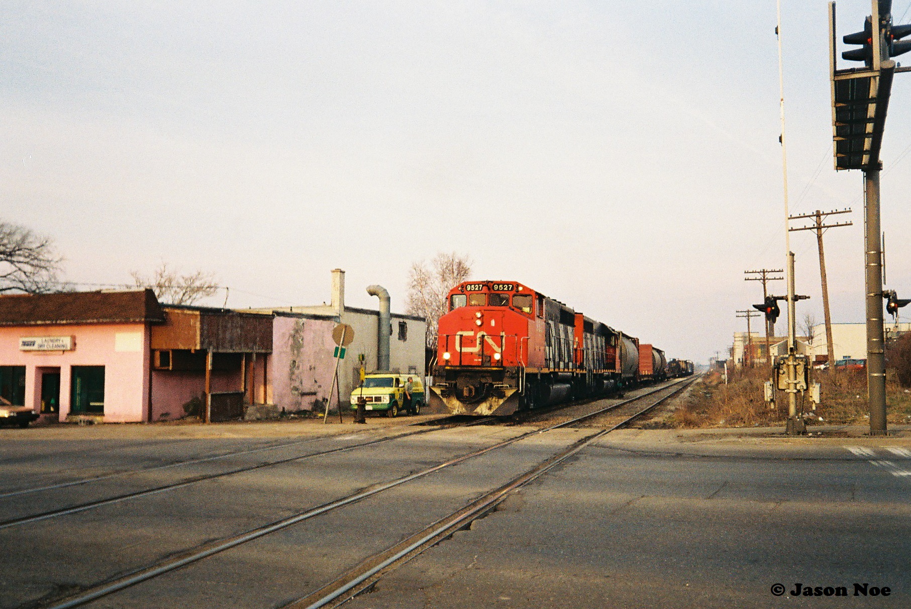 Railpictures.ca - Jason Noe Photo: With the arrival of spring, I was ...