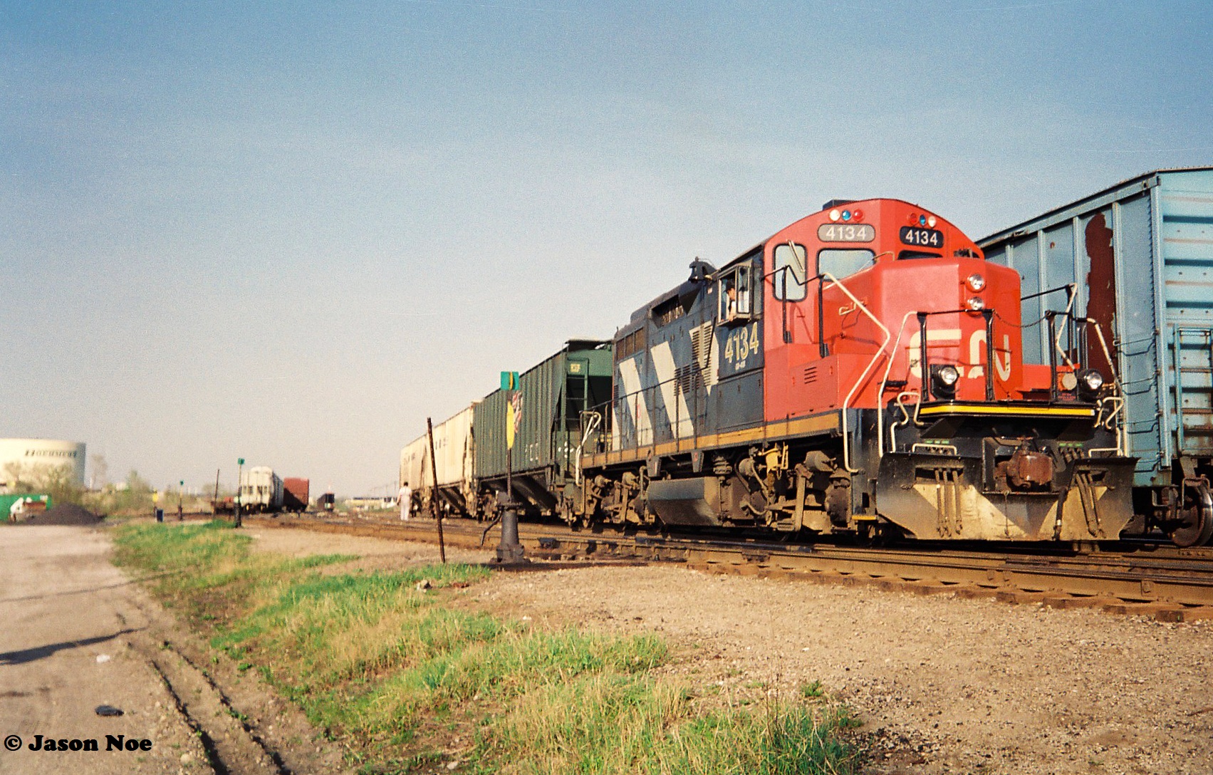 Railpictures.ca - Jason Noe Photo: Some nights when I went down to the ...