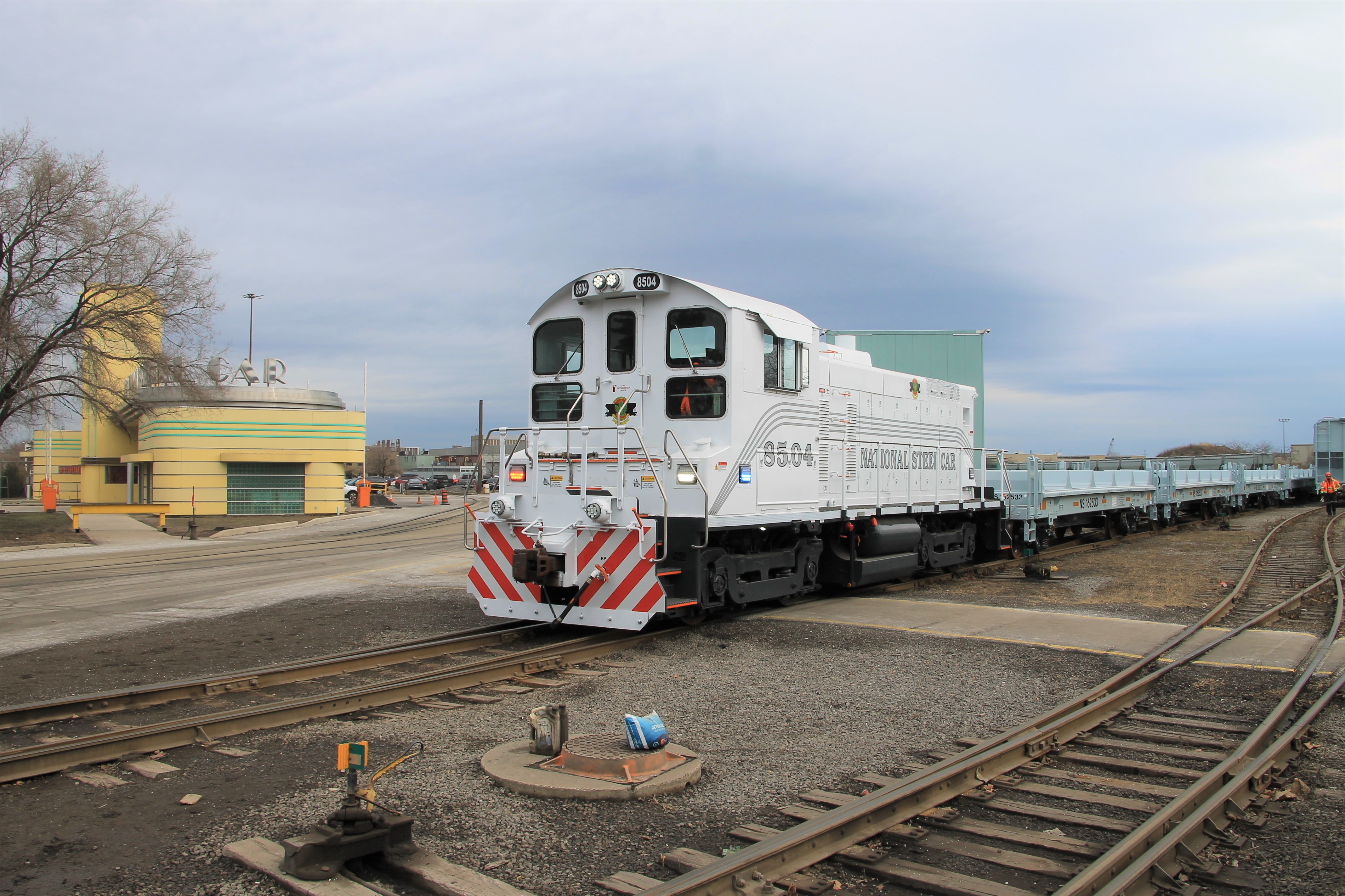 Railpictures.ca - Terry O'Shell Photo: Showing what it can do, NSCX ...