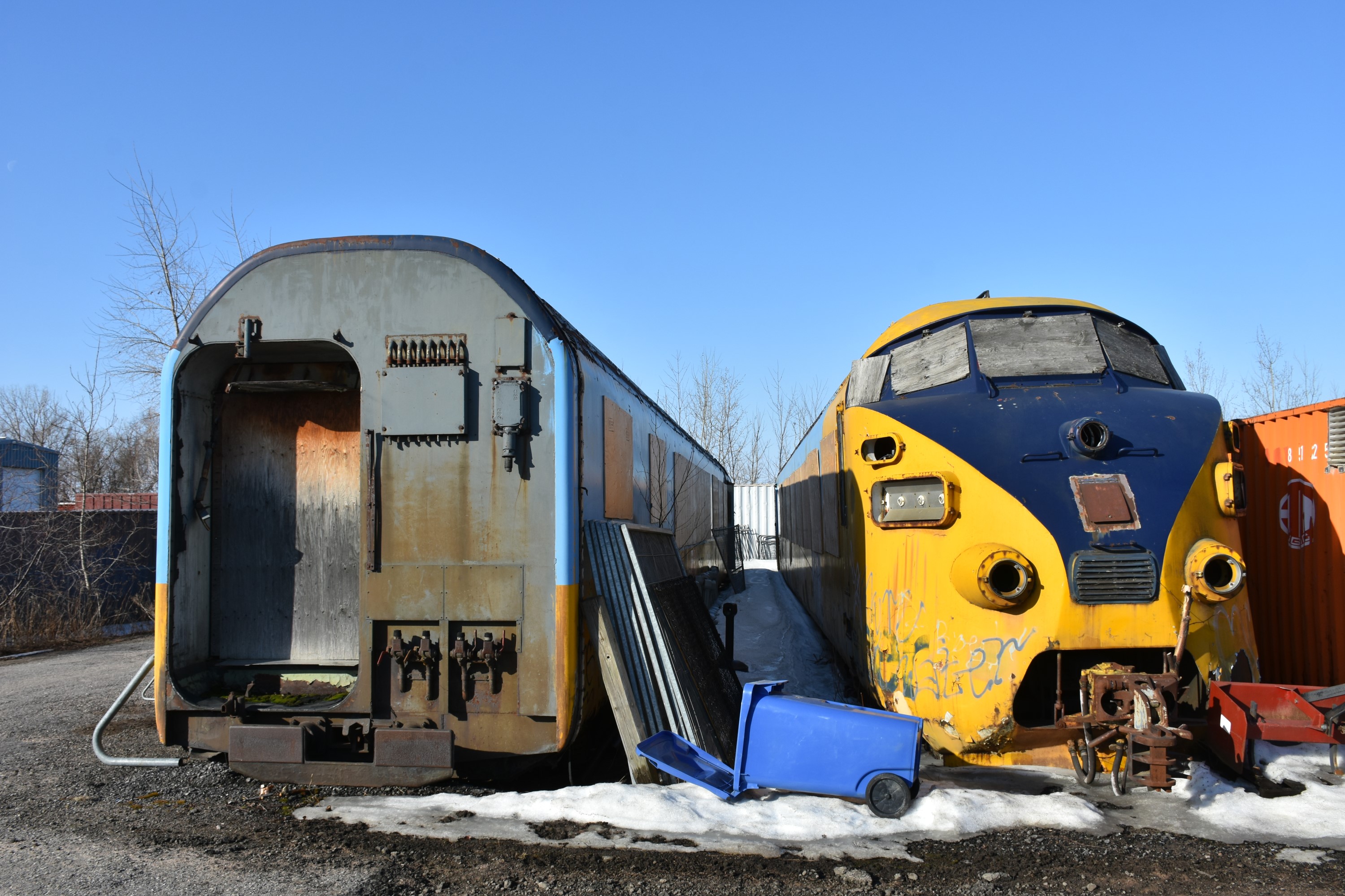 Railpictures.ca - Paul O'Shell Photo: The ‘look’ on the front of this ...