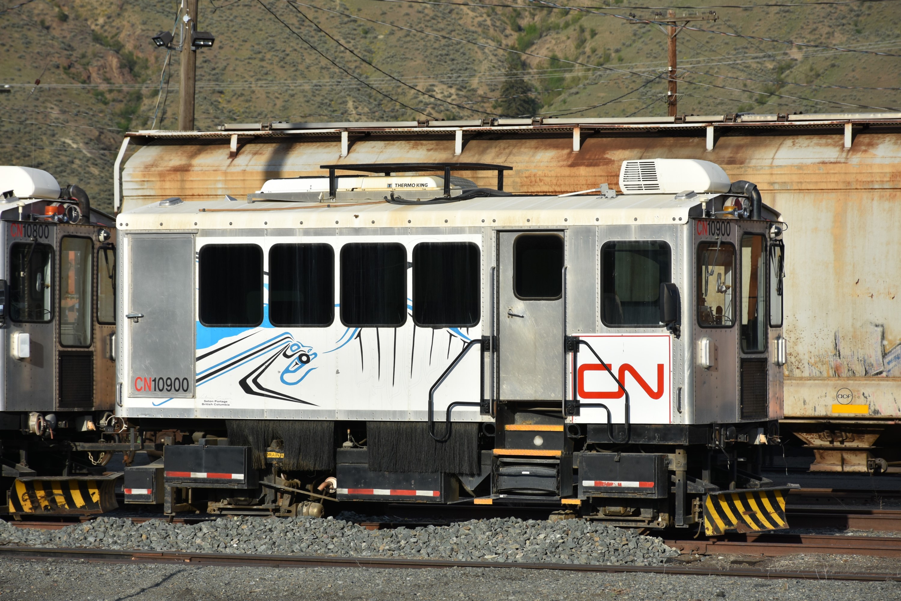 Railpictures.ca - Paul O'Shell Photo: A close up look at CN 10900 with ...
