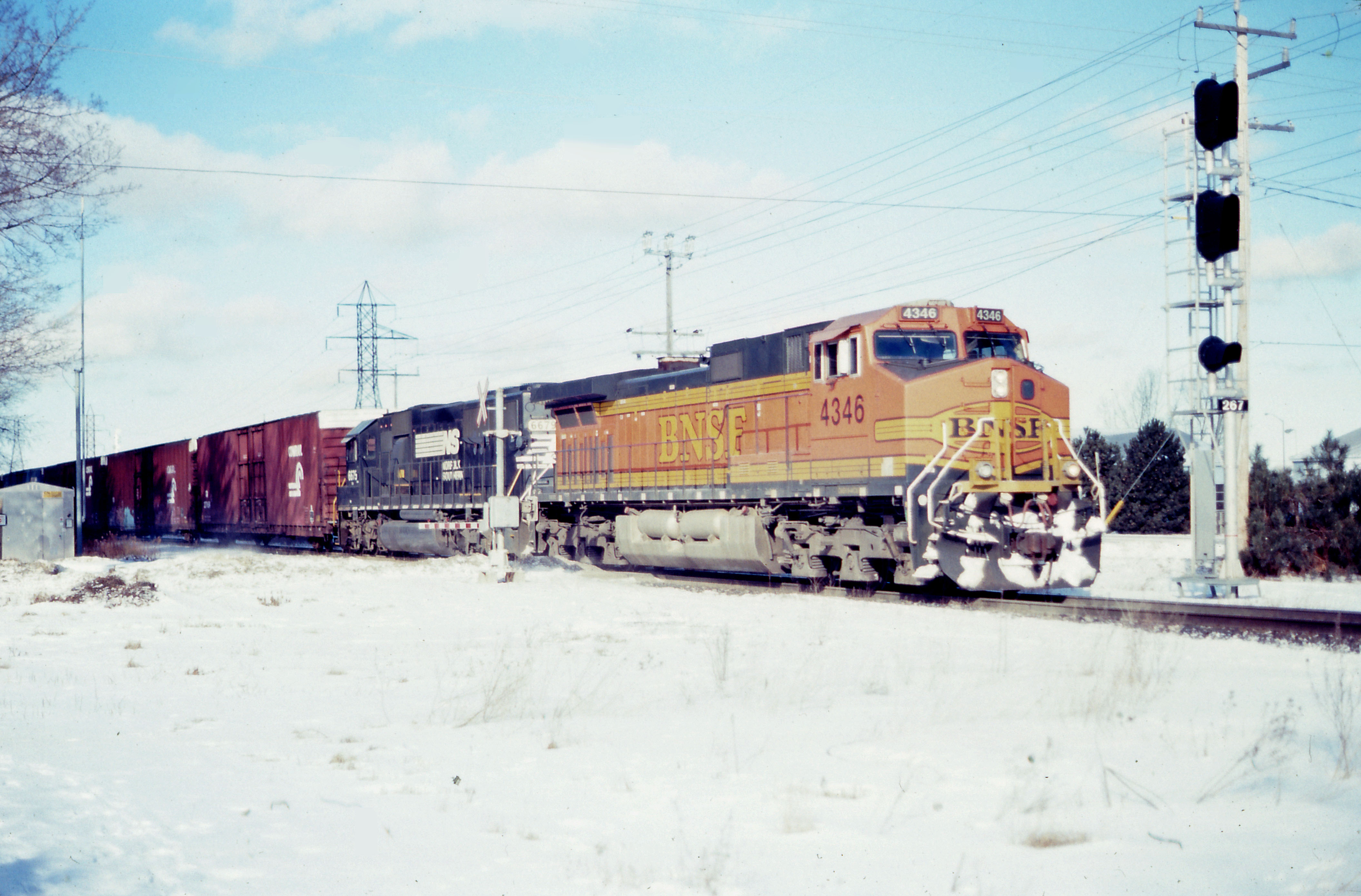 Railpictures.ca - John Eull Photo: Once again, Norfolk Southern train ...