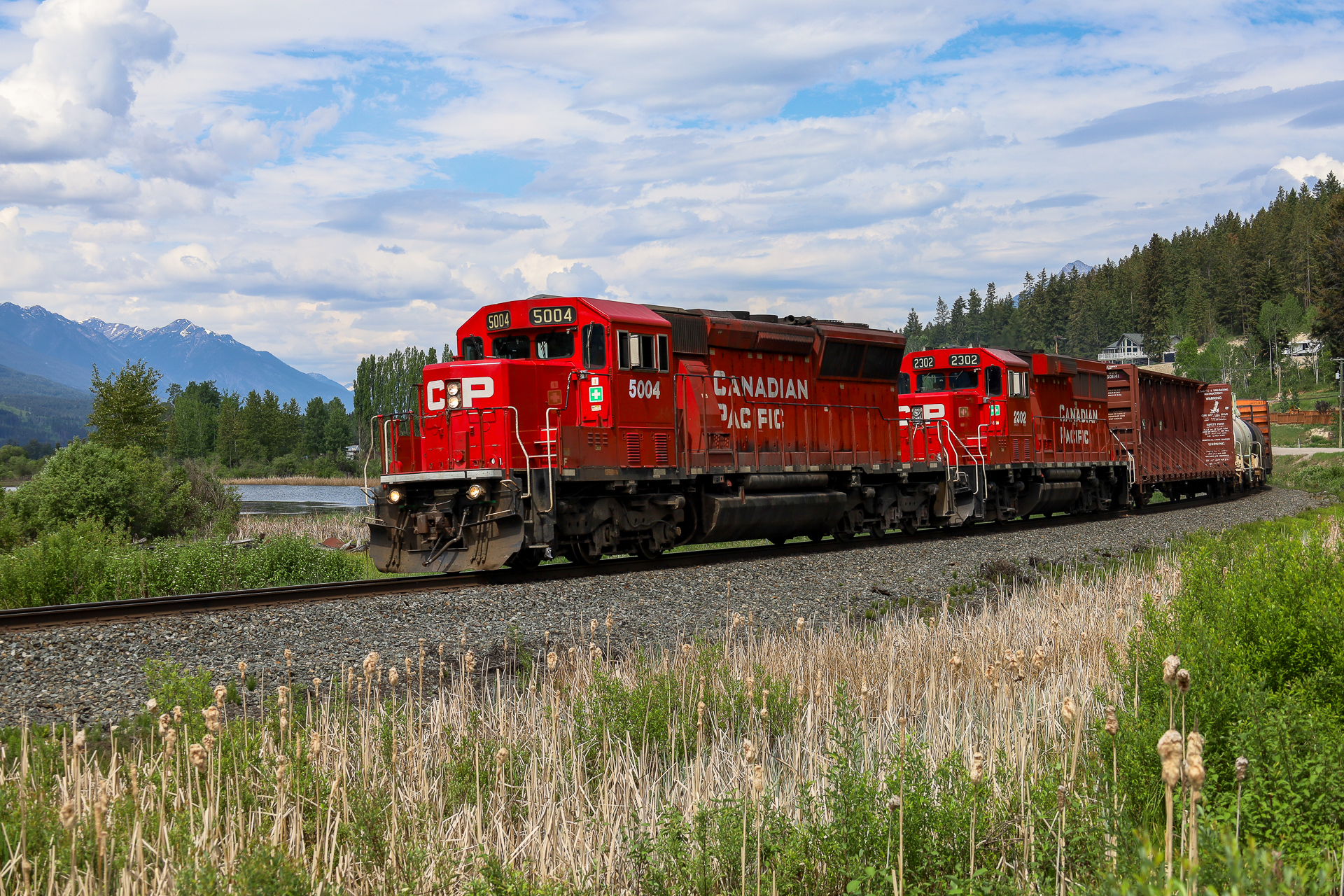 Railpictures.ca - Rob Eull Photo: The Golden to Fort Steele Wayfreight ...
