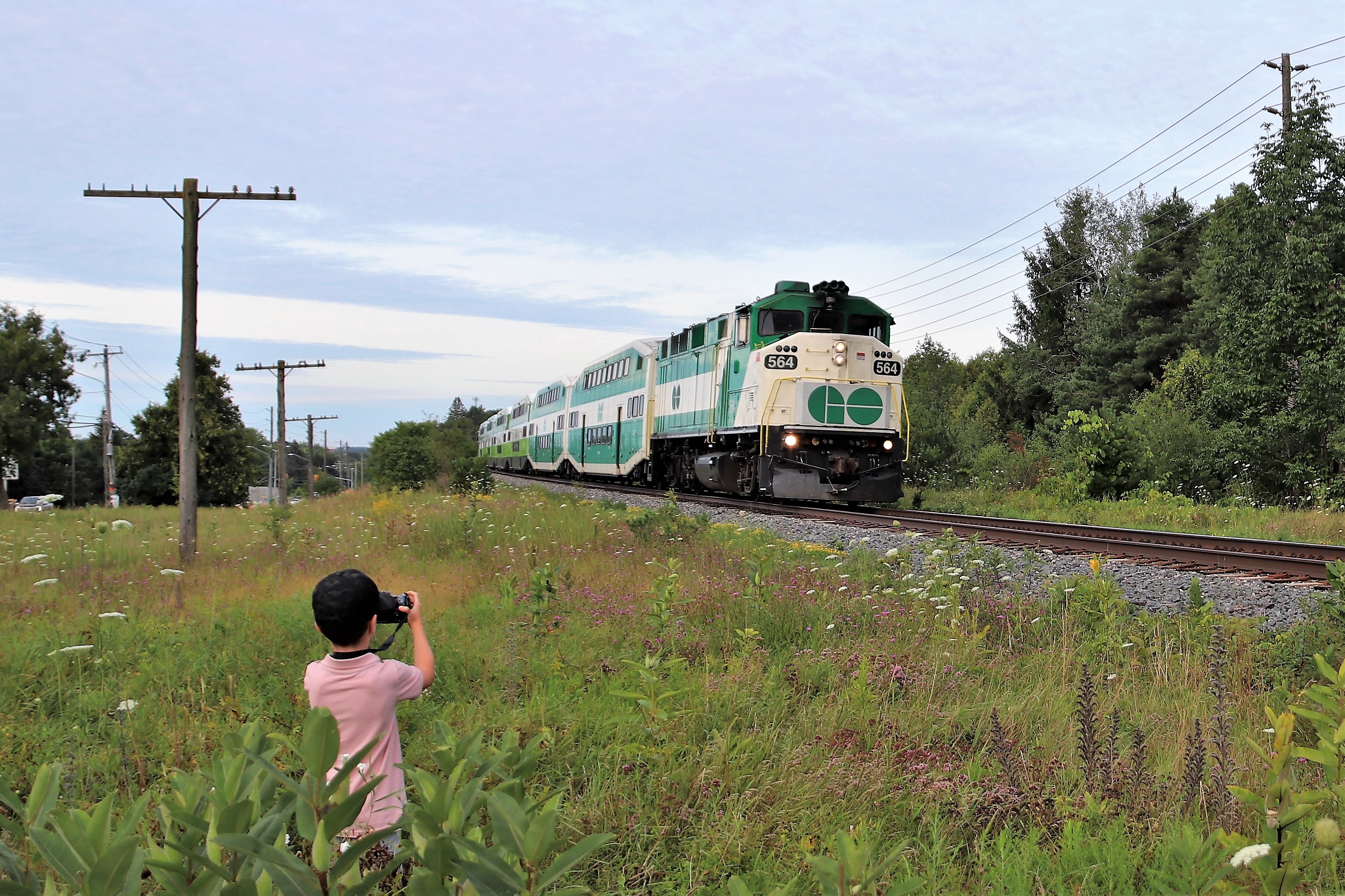 Railpictures.ca - Bill Purdy Photo: Well my six year old grandson ...