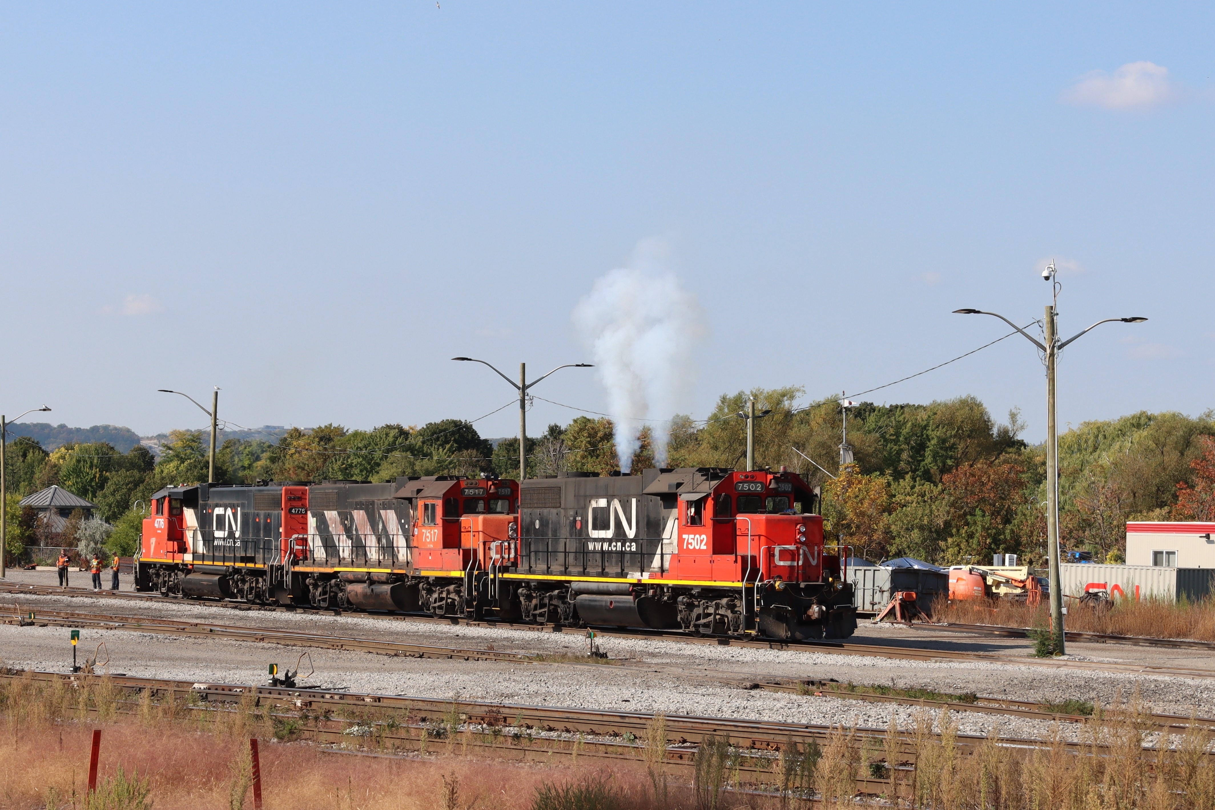 Railpictures.ca - Terry O'Shell Photo: The afternoon Hamilton Yard crew ...
