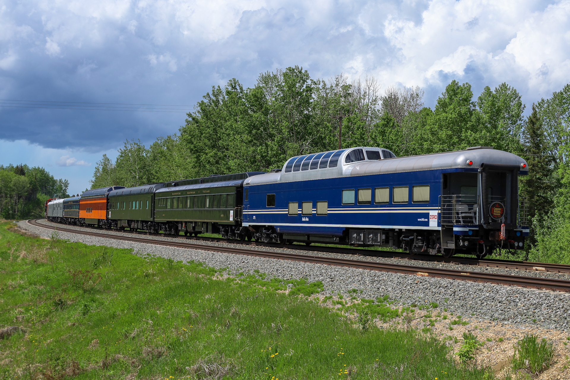 Railpictures.ca - Rob Eull Photo: CN P 00981 01 rolls through Stony ...