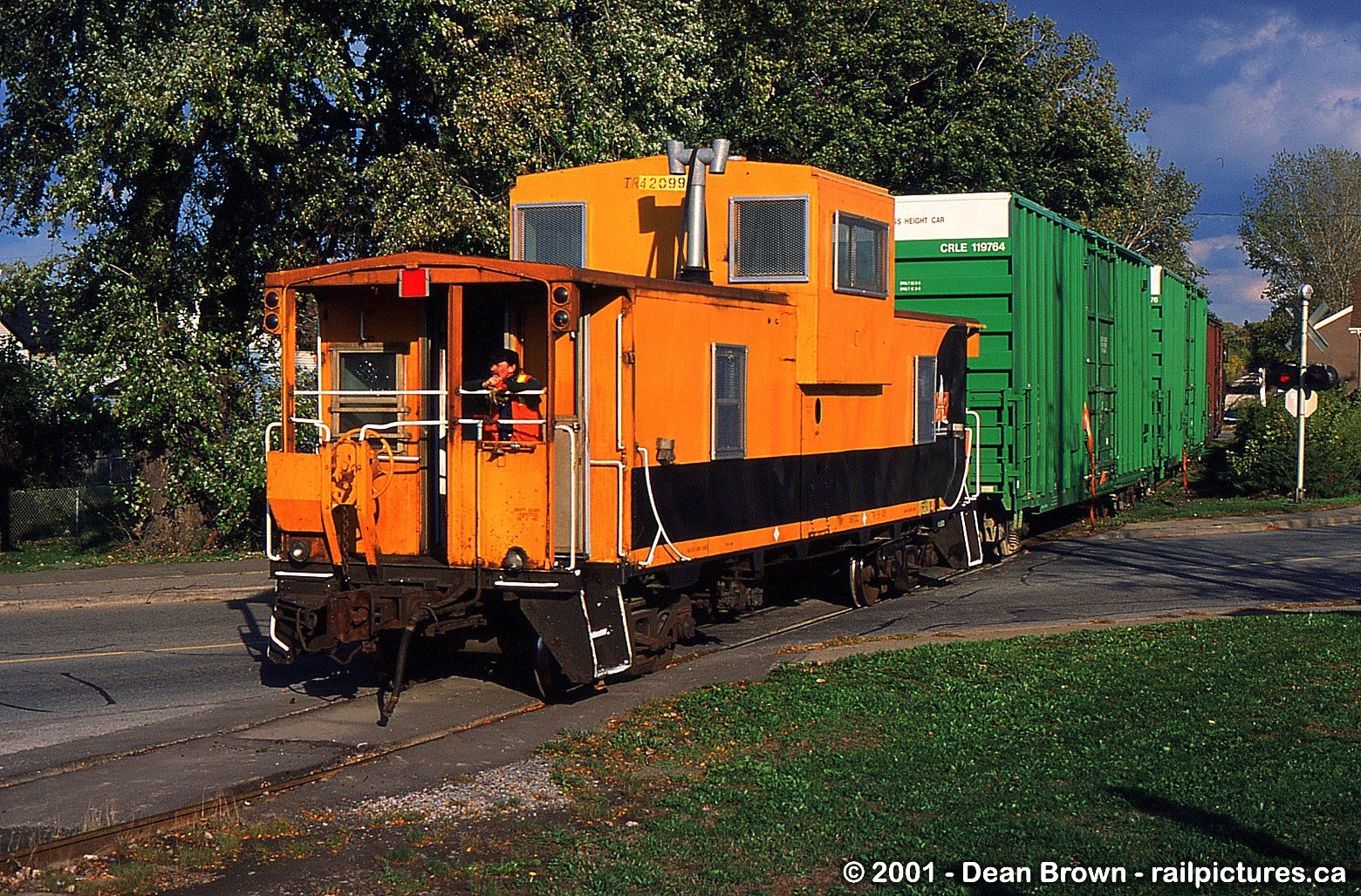Railpictures.ca - Dean Brown Photo: TRRY 108 heads northbound with ...