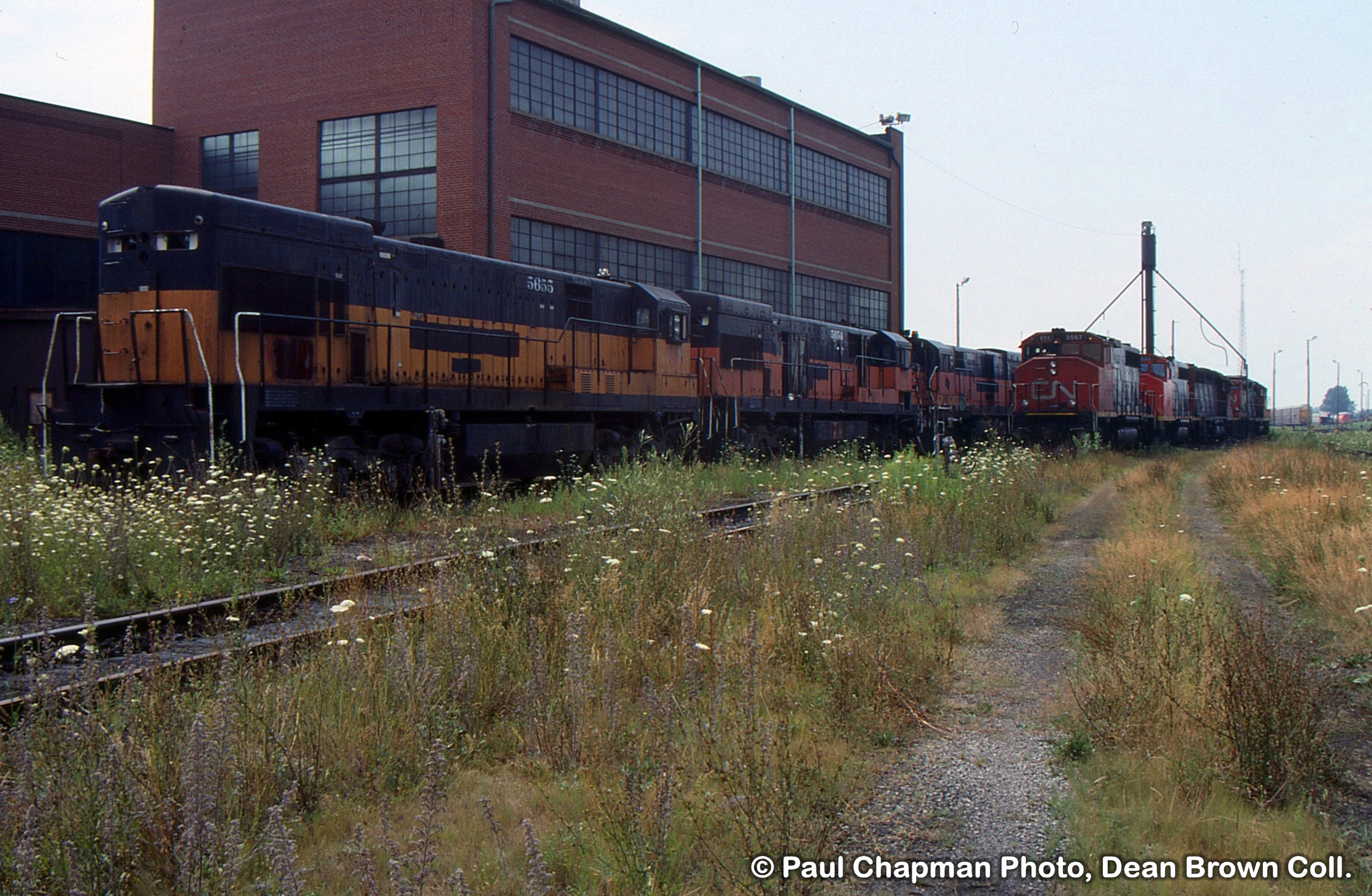 Railpictures.ca - Paul Chapman Photo, Dean Brown Collection Photo: MILW ...