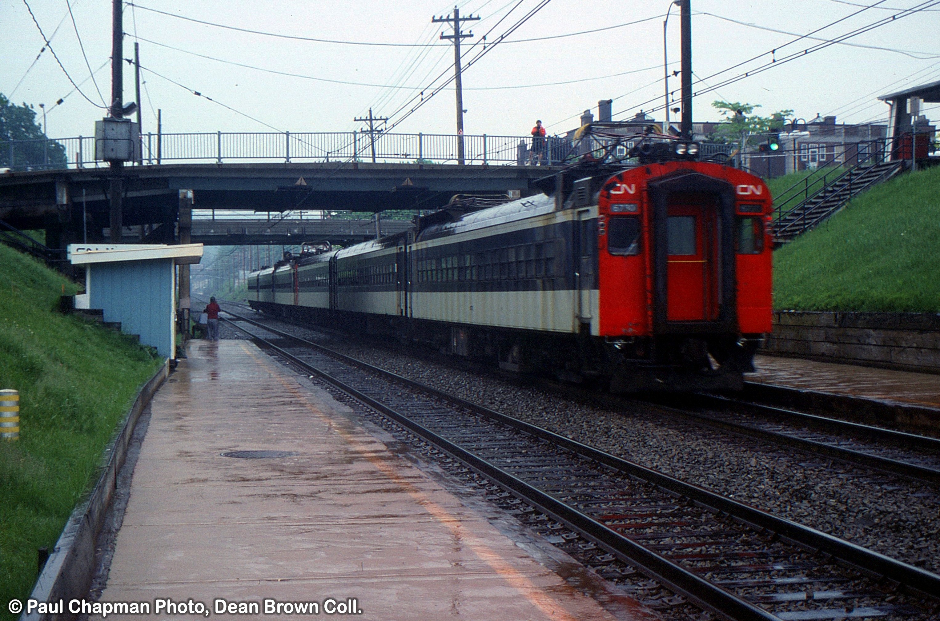 Railpictures.ca - Paul Chapman Photo, Dean Brown Coll. Photo: CN 6730 ...