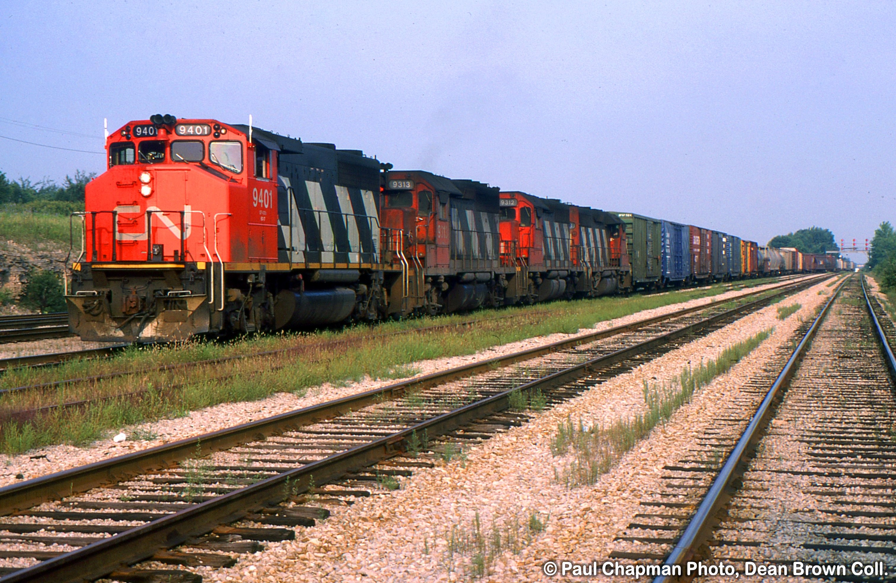 Railpictures.ca - Paul Chapman Photo, Dean Brown Coll. Photo: 386 with ...