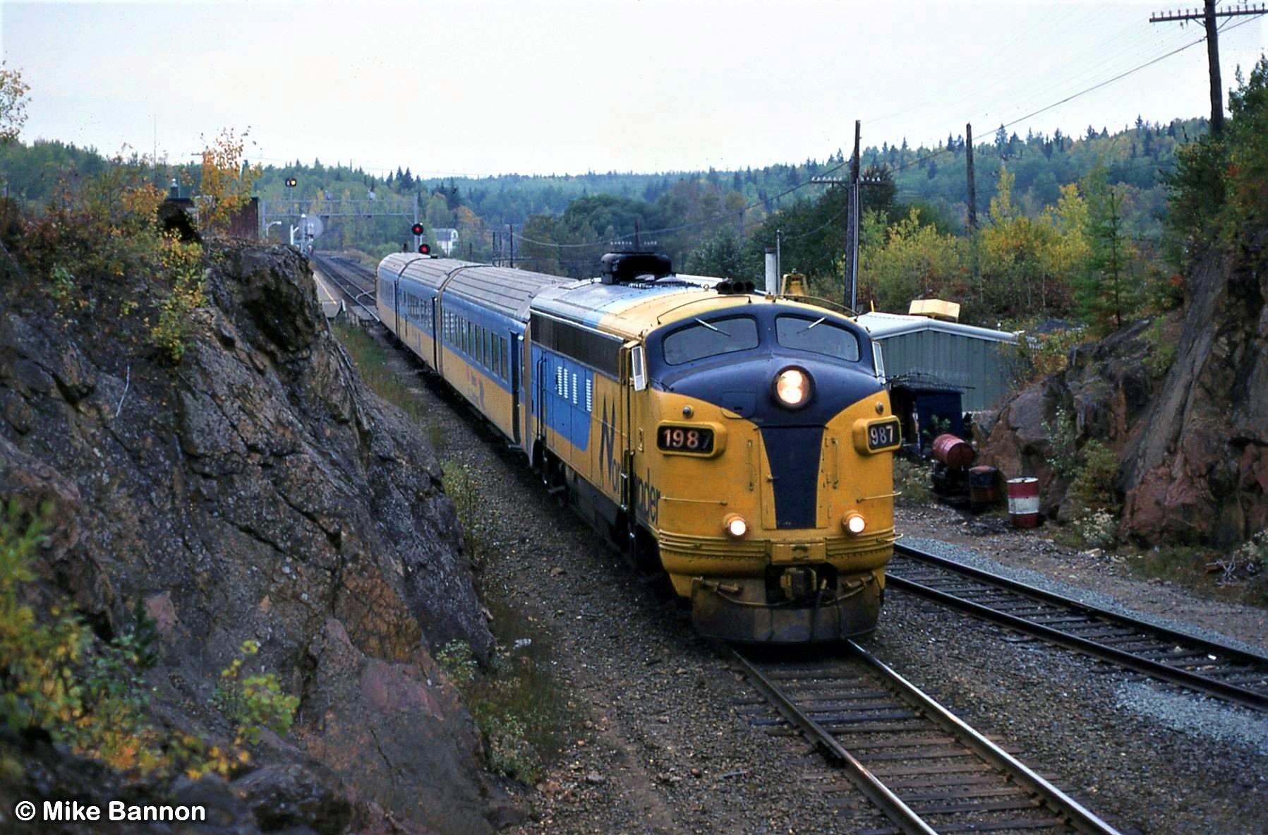 Railpictures.ca - Mike Bannon Photo: The N/B Northlander passing ...