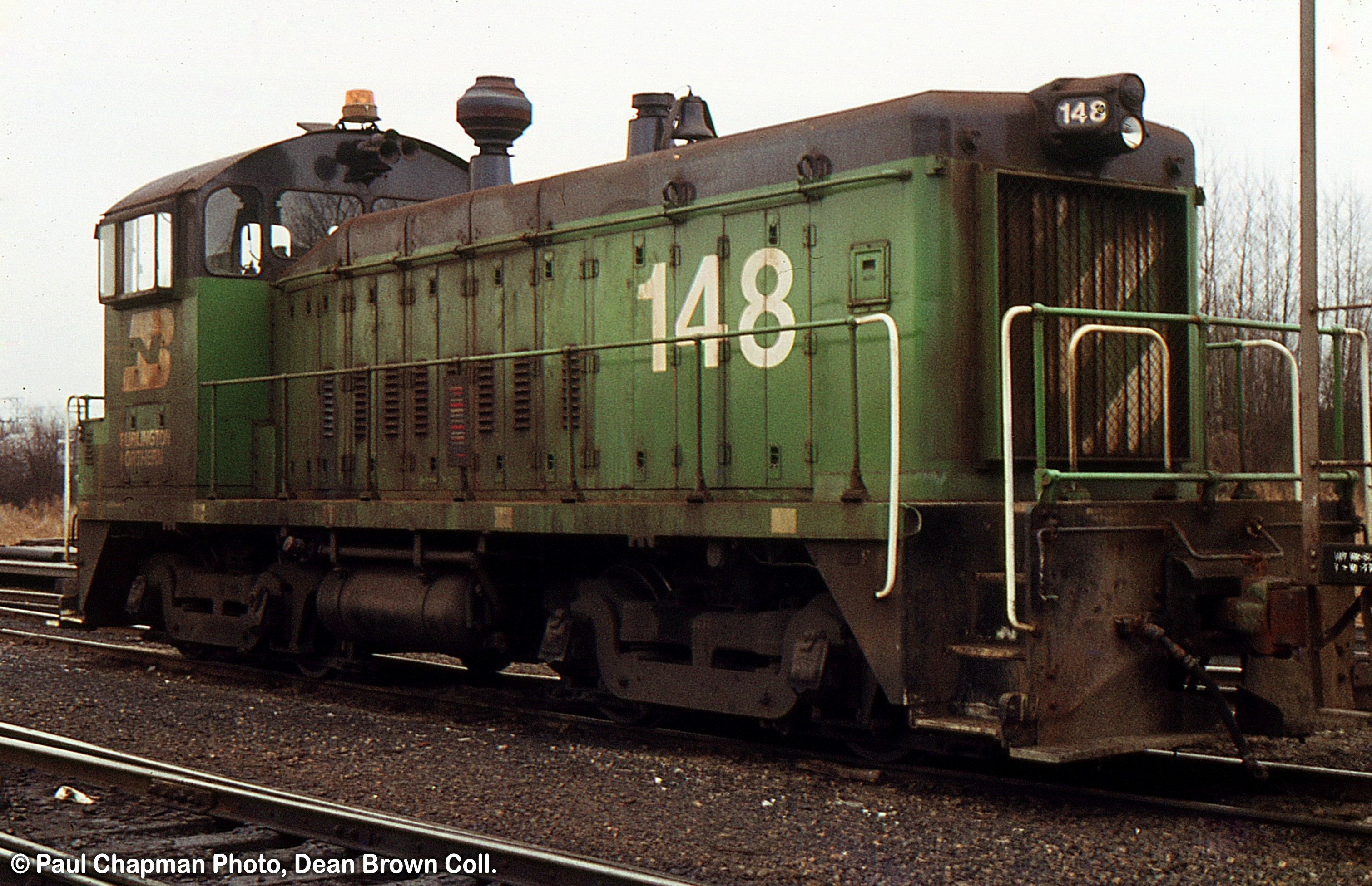 Railpictures.ca - Paul Chapman Photo, Dean Brown Coll. Photo: BN SW9 ...