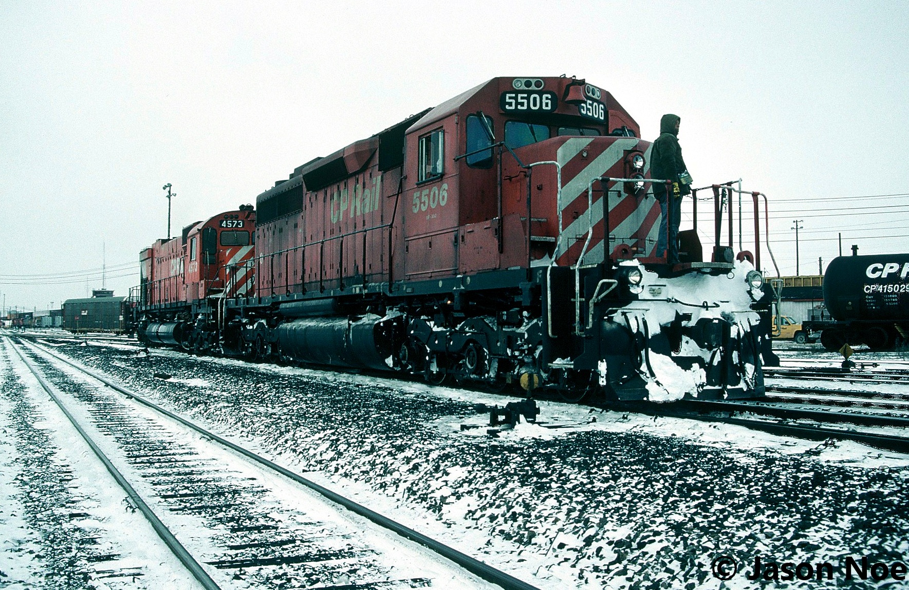 Railpictures.ca - Jason Noe Photo: When the calendars were flipped to ...