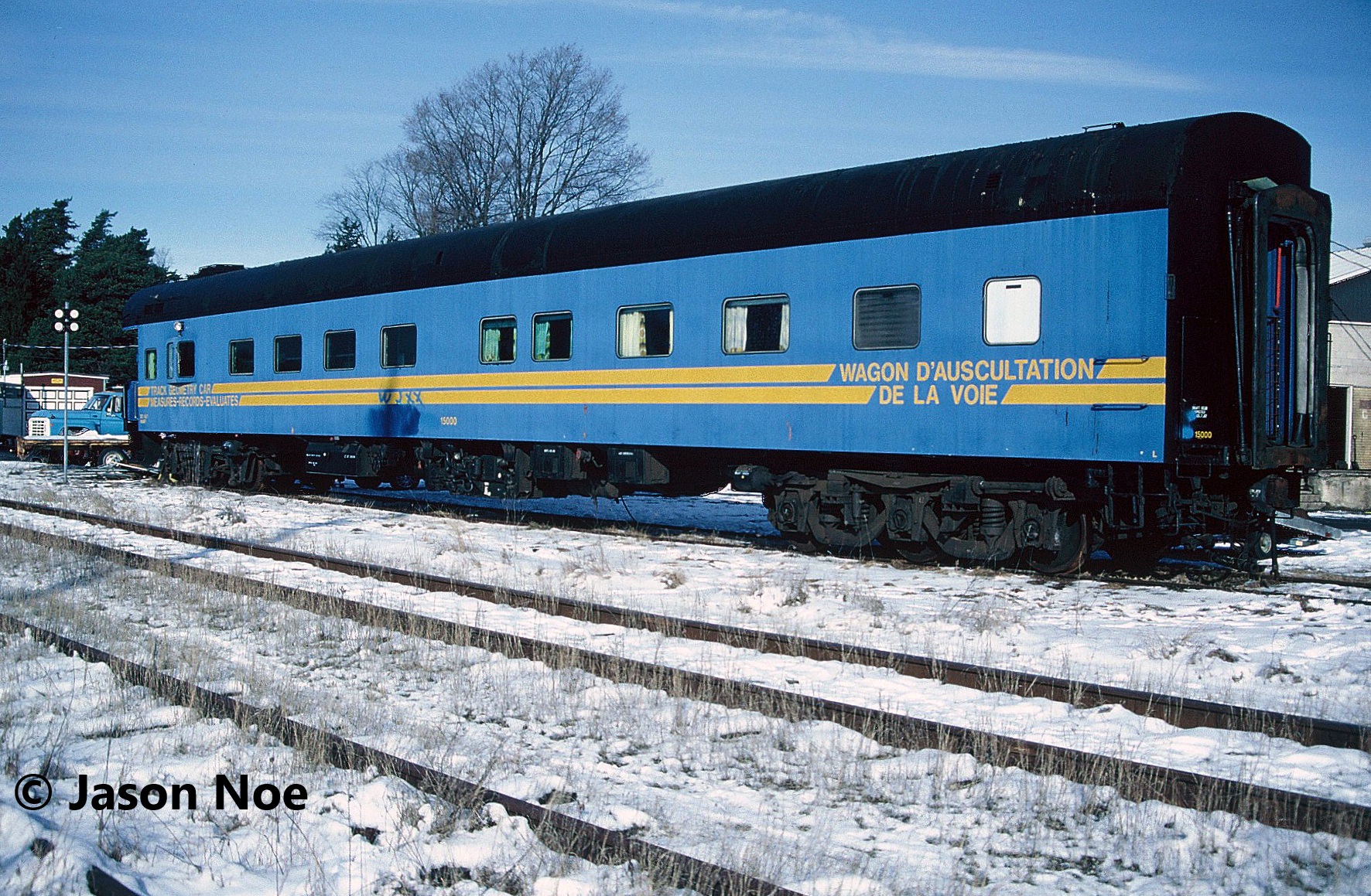 Railpictures.ca - Jason Noe Photo: On January 9, 1995 the CN 15:30 ...