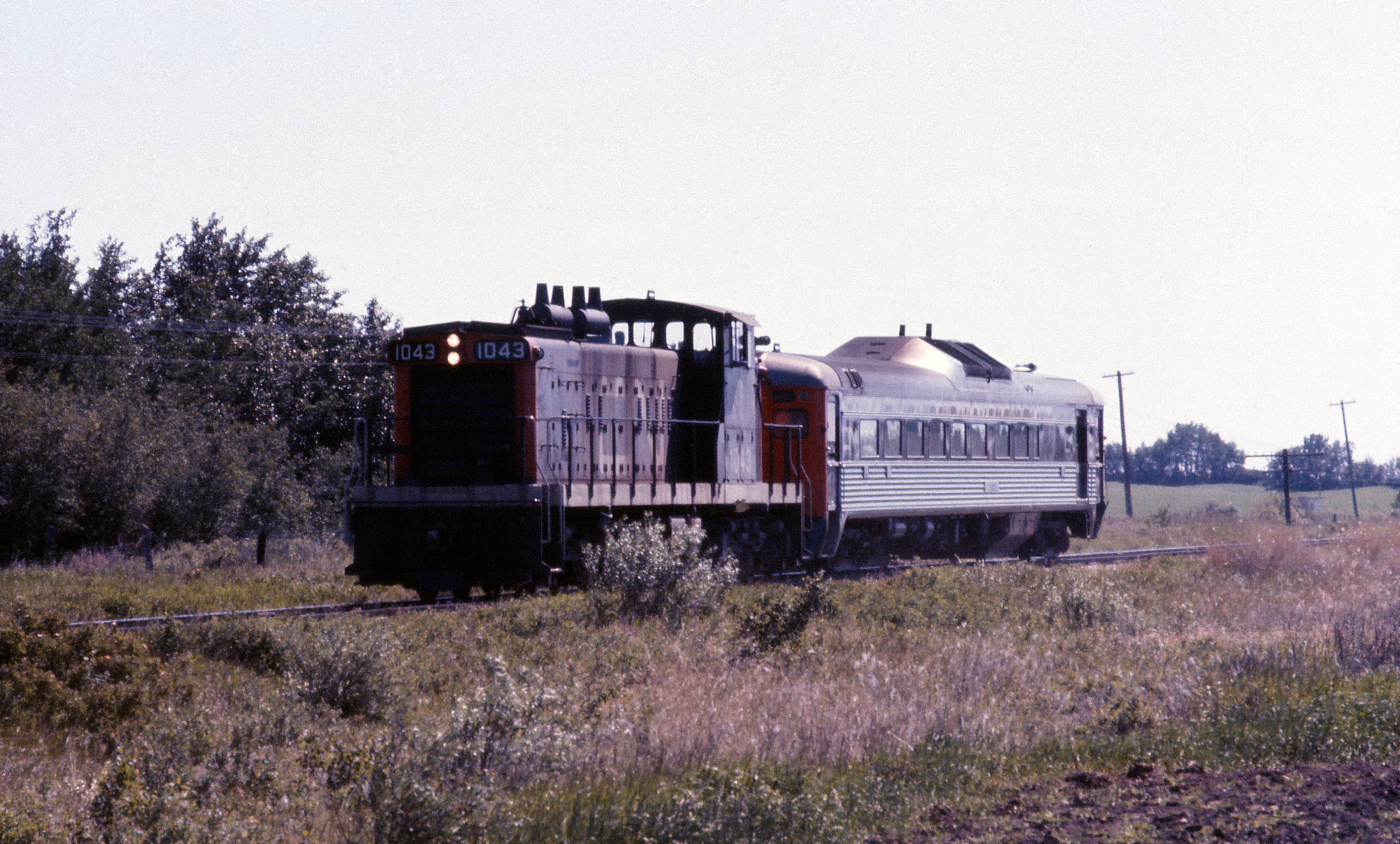 Railpictures.ca - unknown, John Eull collection Photo: Fourteen miles ...