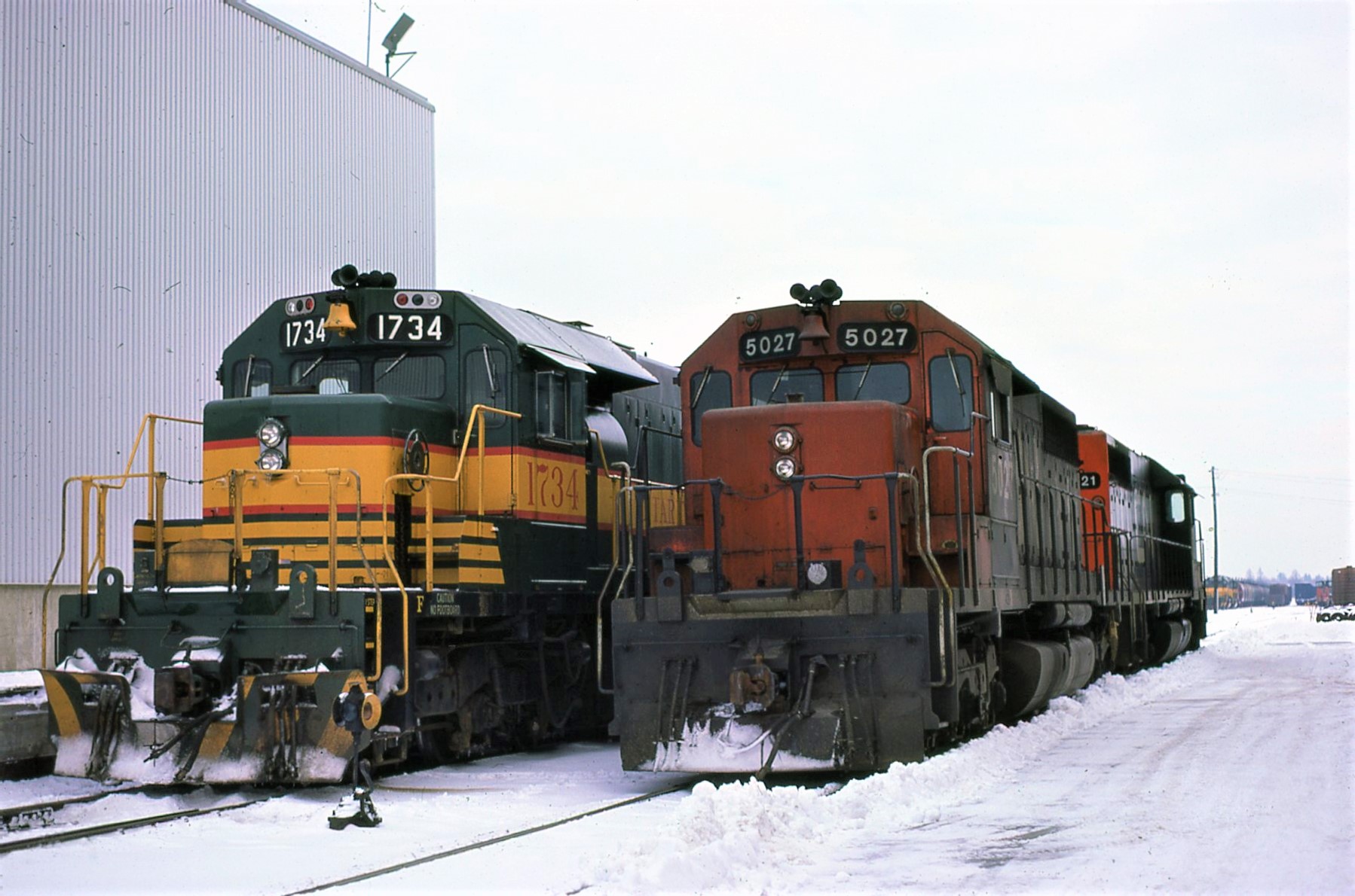 Railpictures.ca - Mike Bannon Photo: ONR 1734 resting between runs with ...