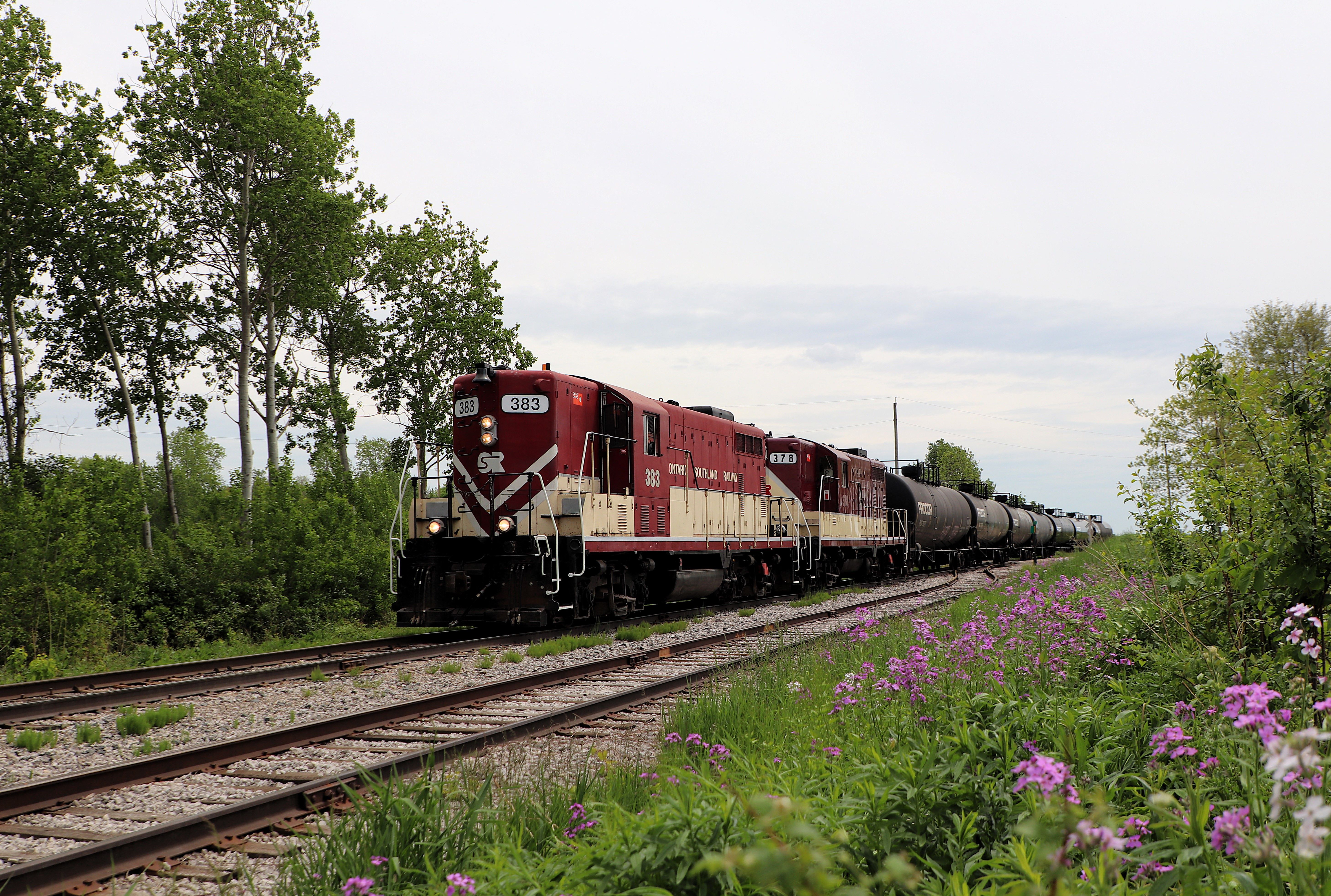 Railpictures.ca - Bill Purdy Photo: The railfans were out in force as ...