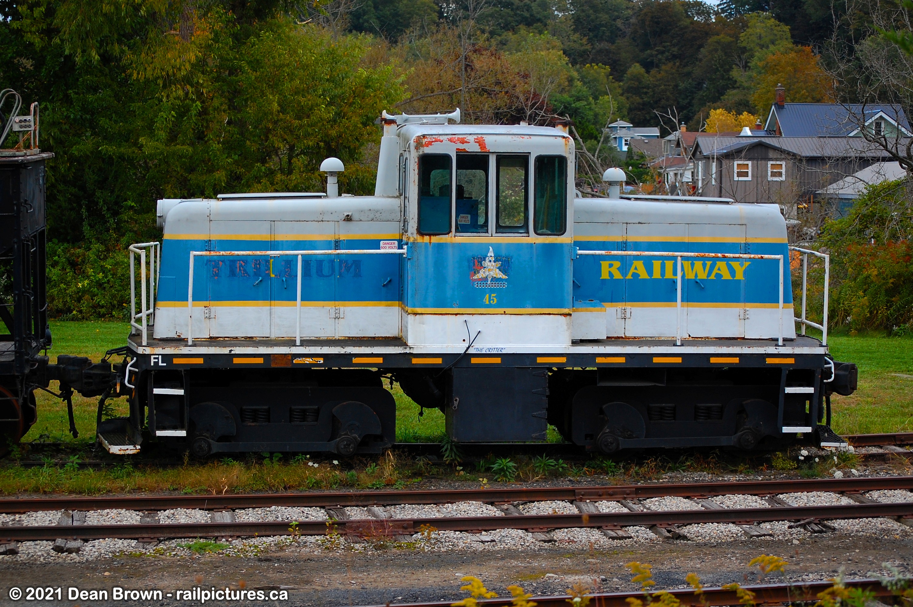 Railpictures.ca - Dean Brown Photo: L45 GE 45-Ton ex Trillium Railway ...