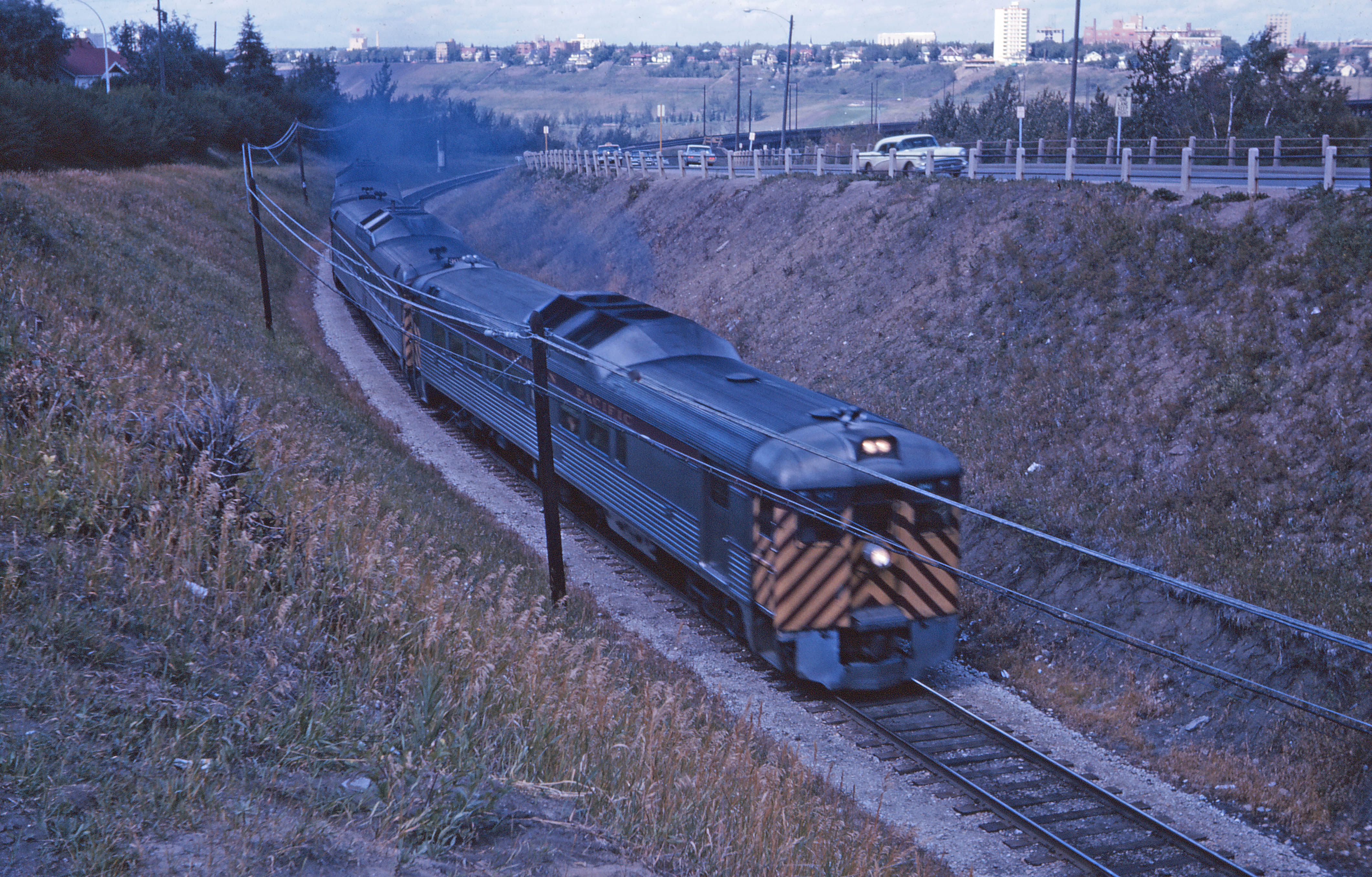 Railpictures.ca - John Eull collection Photo: Having just crossed the ...