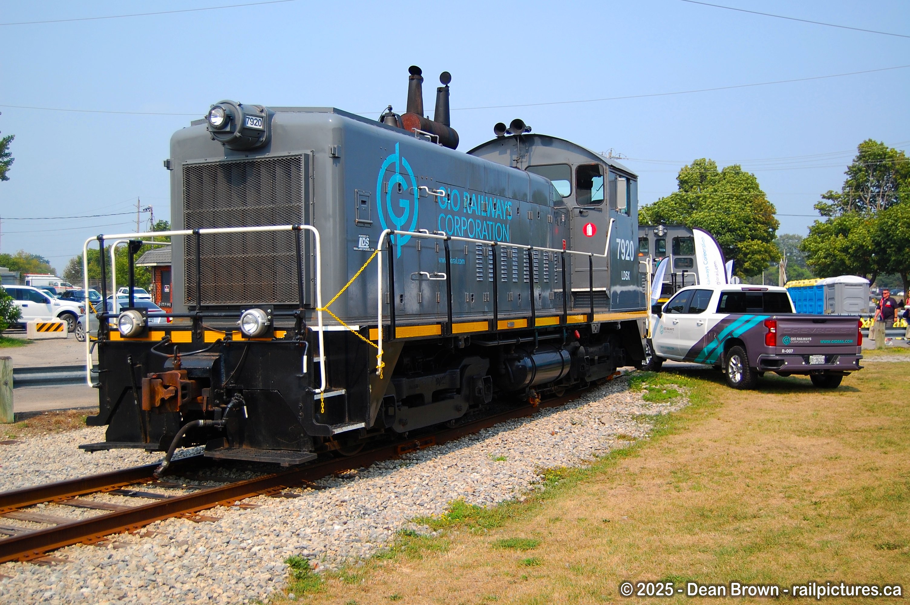 Railpictures.ca - Dean Brown Photo: LDSX SW-9 7920 on Display at Canal ...